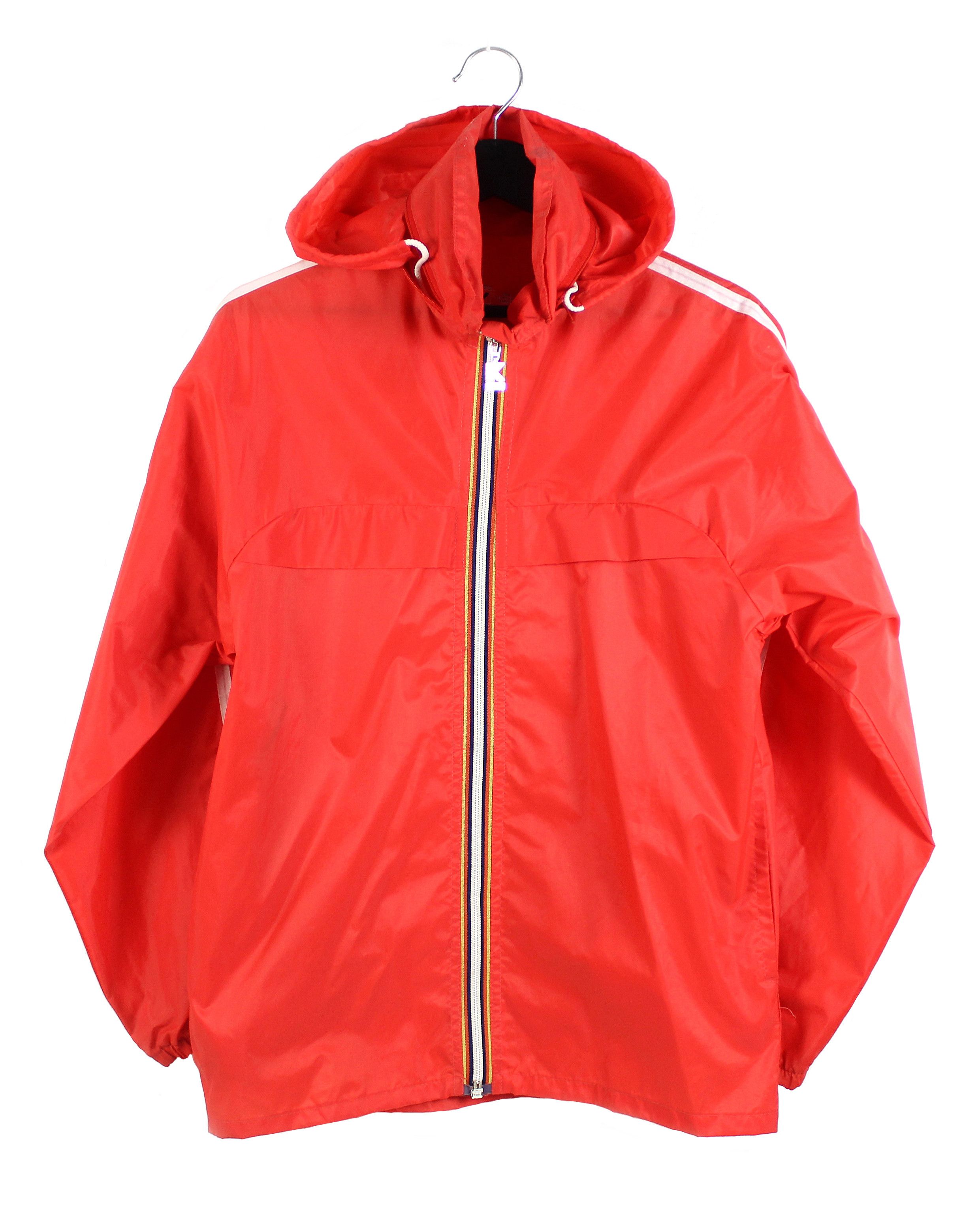 K Way × Kway × Vintage 90s vintage K-WAY KWAY rain jacket light outdoor ...