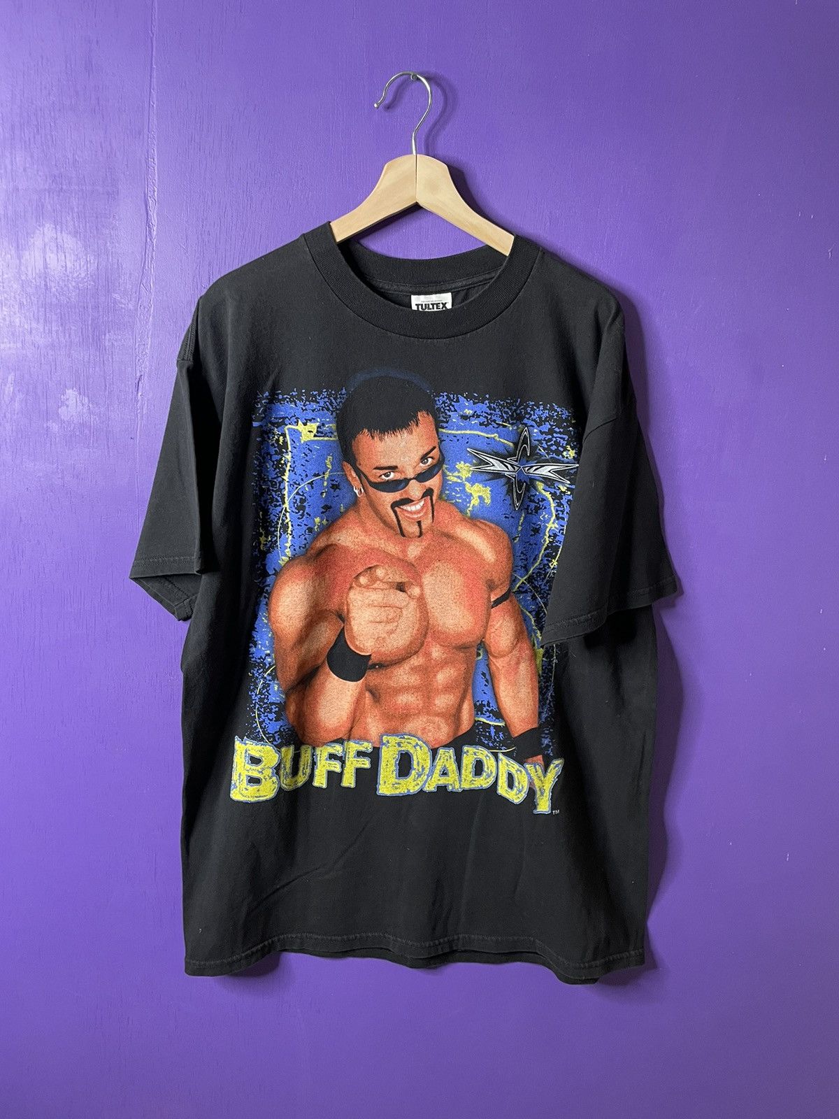 Vintage × Wcw/Nwo Vintage 90s Buff Daddy WCW nitro grill Las Vegas t ...