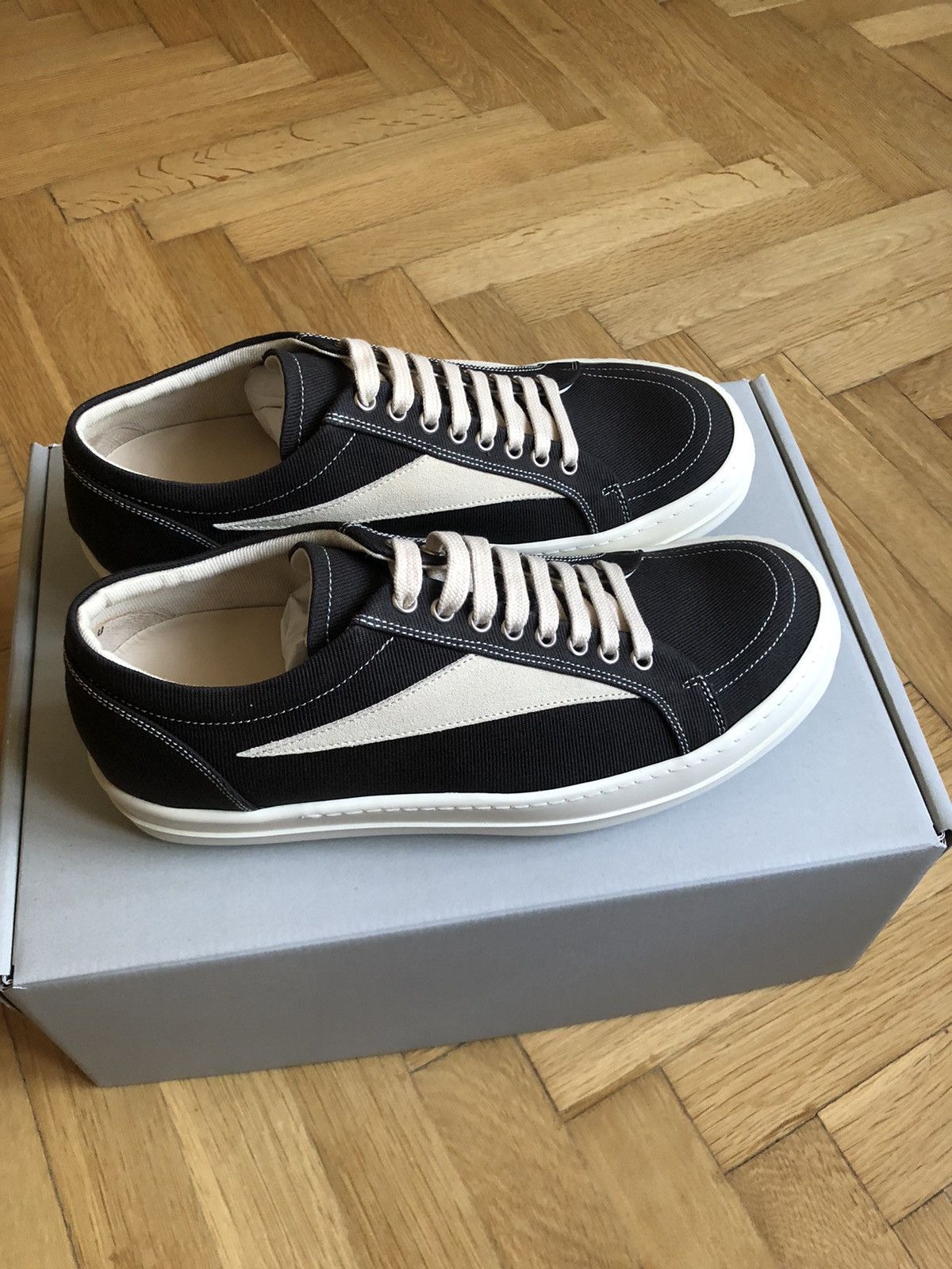 Rick Owens × Rick Owens Drkshdw Rick Owens Vintage Sneakers “Vans ...