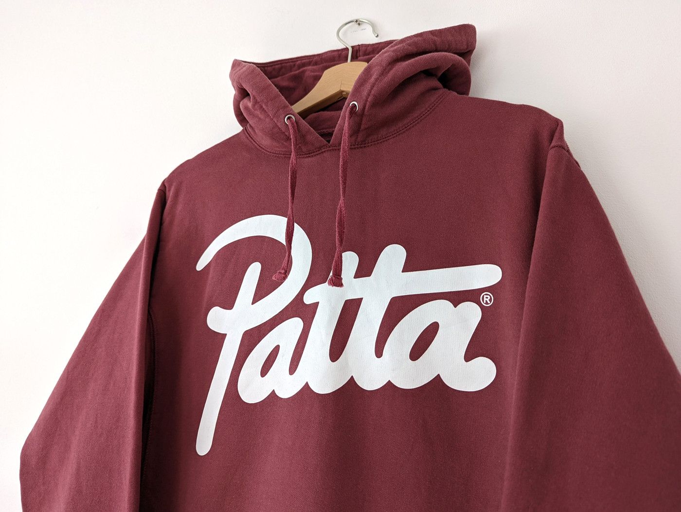 Patta Patta Amsterdam Script Logo Hoodie Hooded Sweatshirt | Grailed