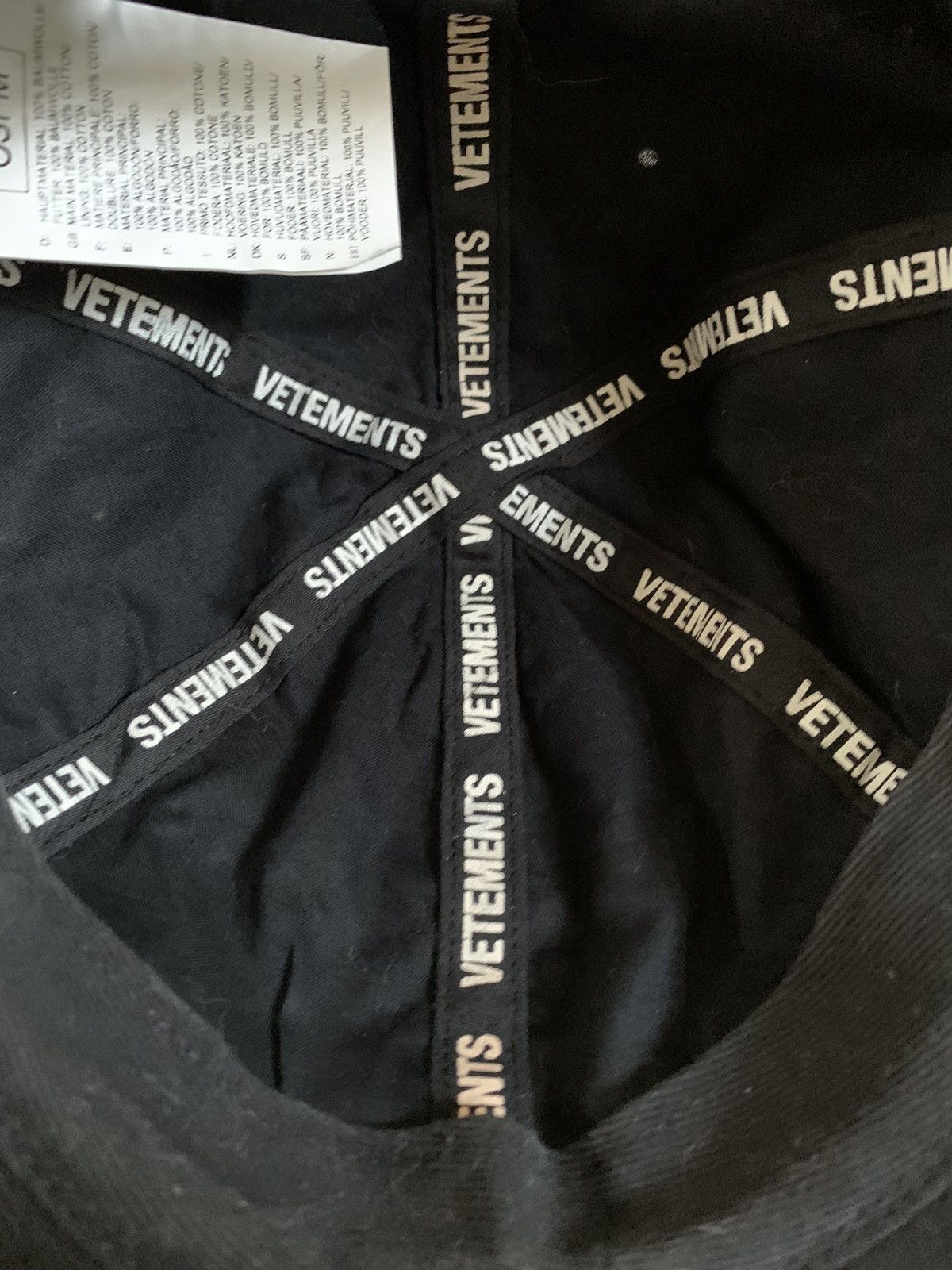 Reebok × Vetements RARE AW18 Vetements x Reebok Fire Cap | Grailed