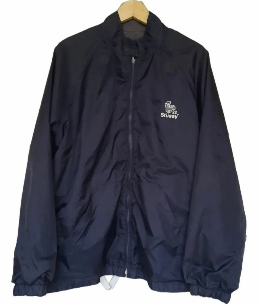 Streetwear × Stussy × Vintage 💥Reversible Vintage Stussy Windbreaker ...