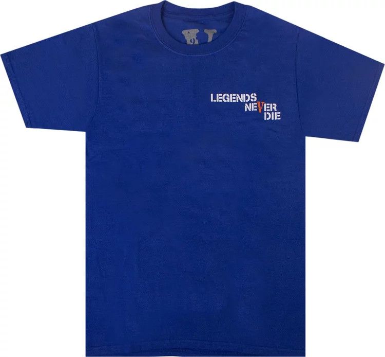 Vlone Vlone Juice Wrld 999 Blue tee | Grailed
