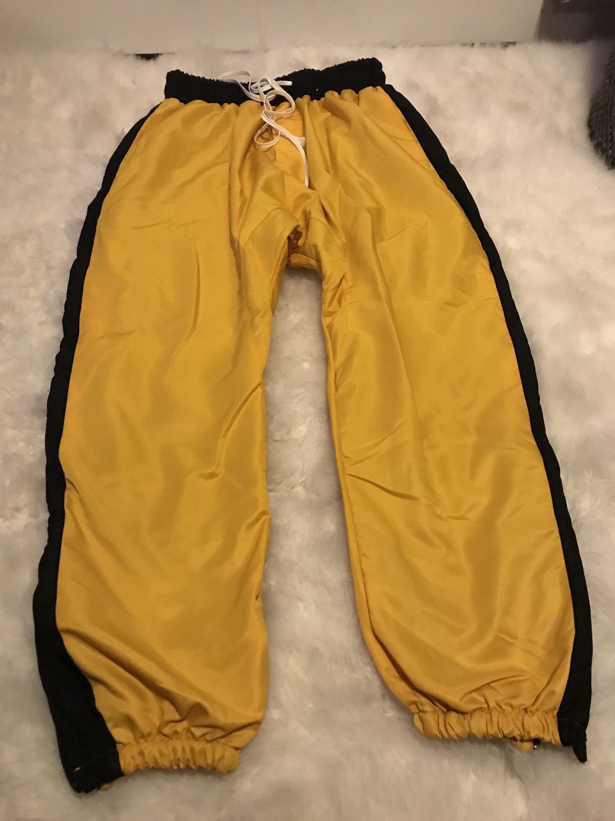 Daniel Patrick Yellow Parachute Track Pants | Grailed