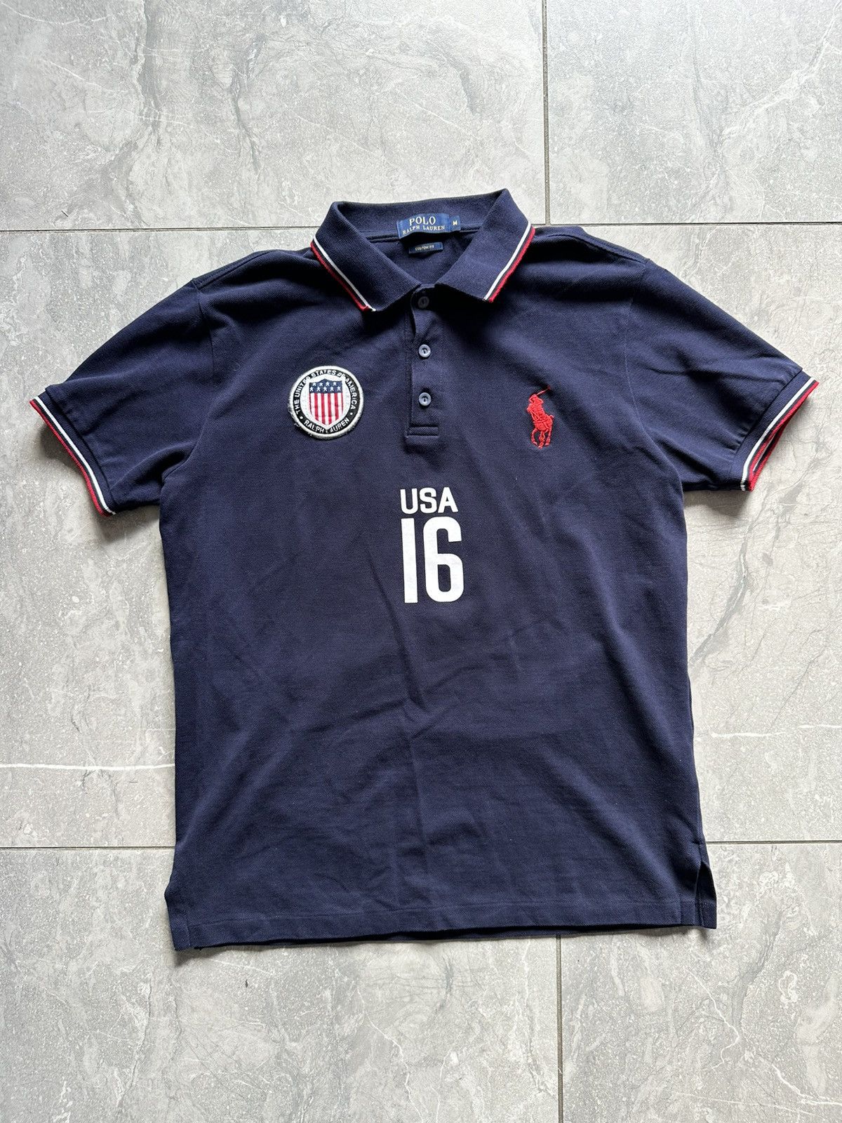 Polo Ralph Lauren × Streetwear Polo Ralph Lauren USA Polo Shirt | Grailed