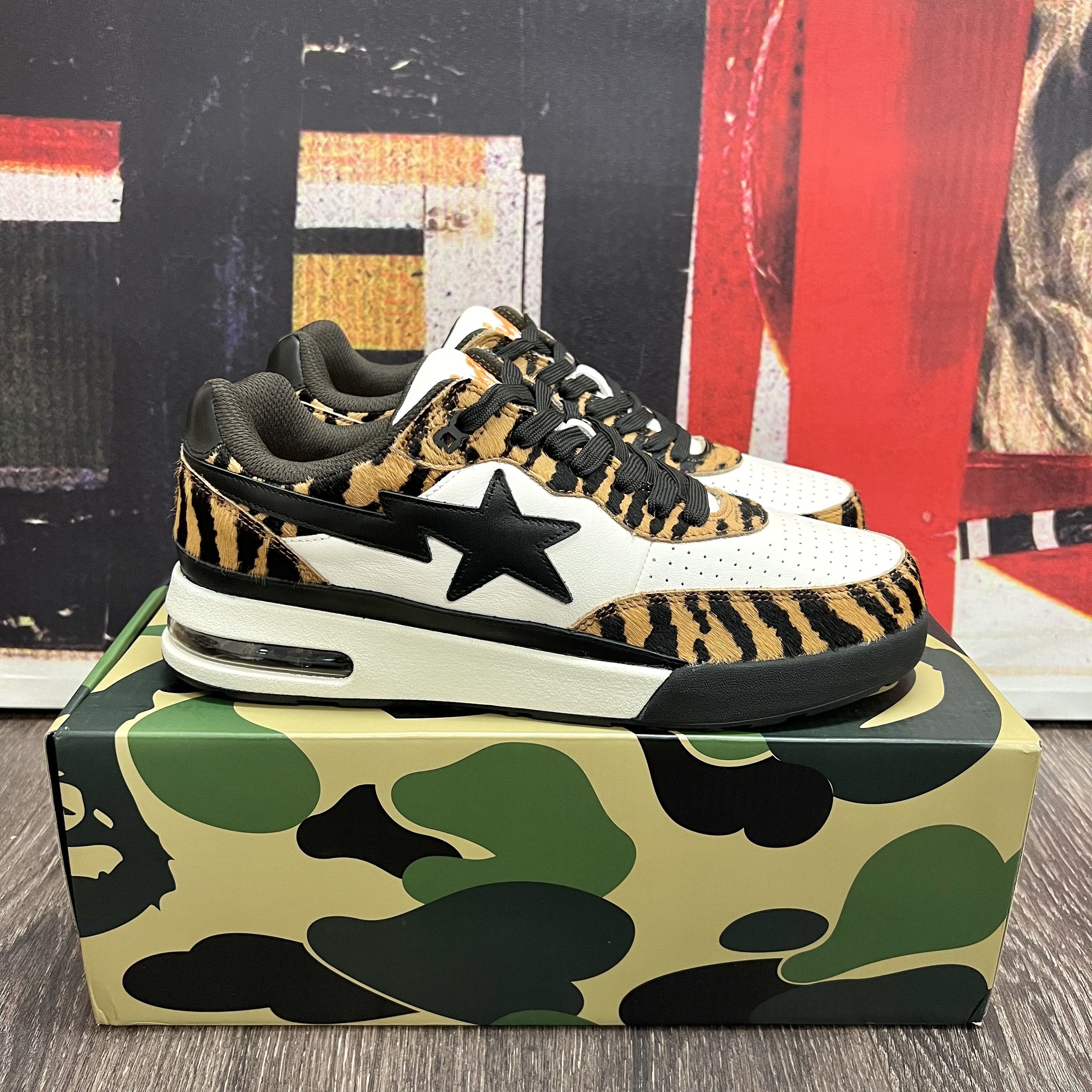 Bape 2022 Bape Roadsta Year of the Tiger Camo Off White / Black | Grailed