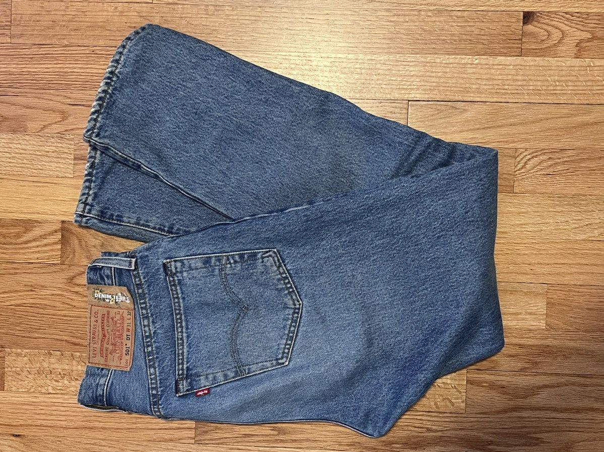 Levi's DENIM TEARS ‘Plain Jane’ 501s | Grailed