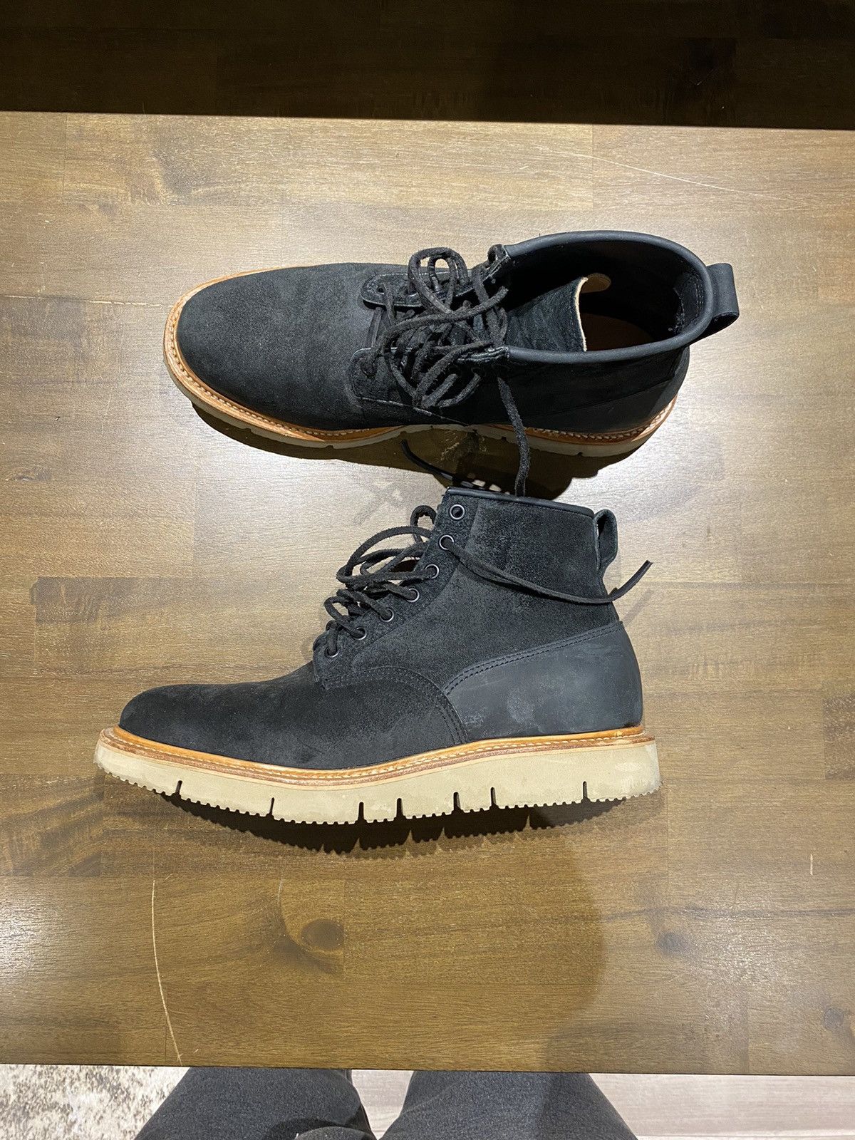 3sixteen × Viberg Scout Boot in Charcoal Chamois | Grailed
