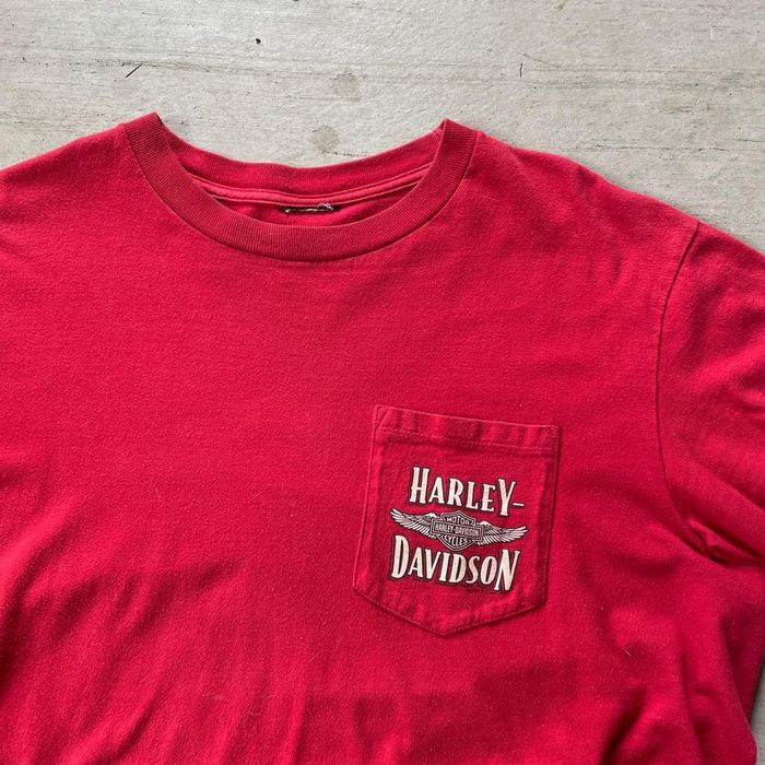 Harley Davidson Vintage Red Harley Davidson | Grailed
