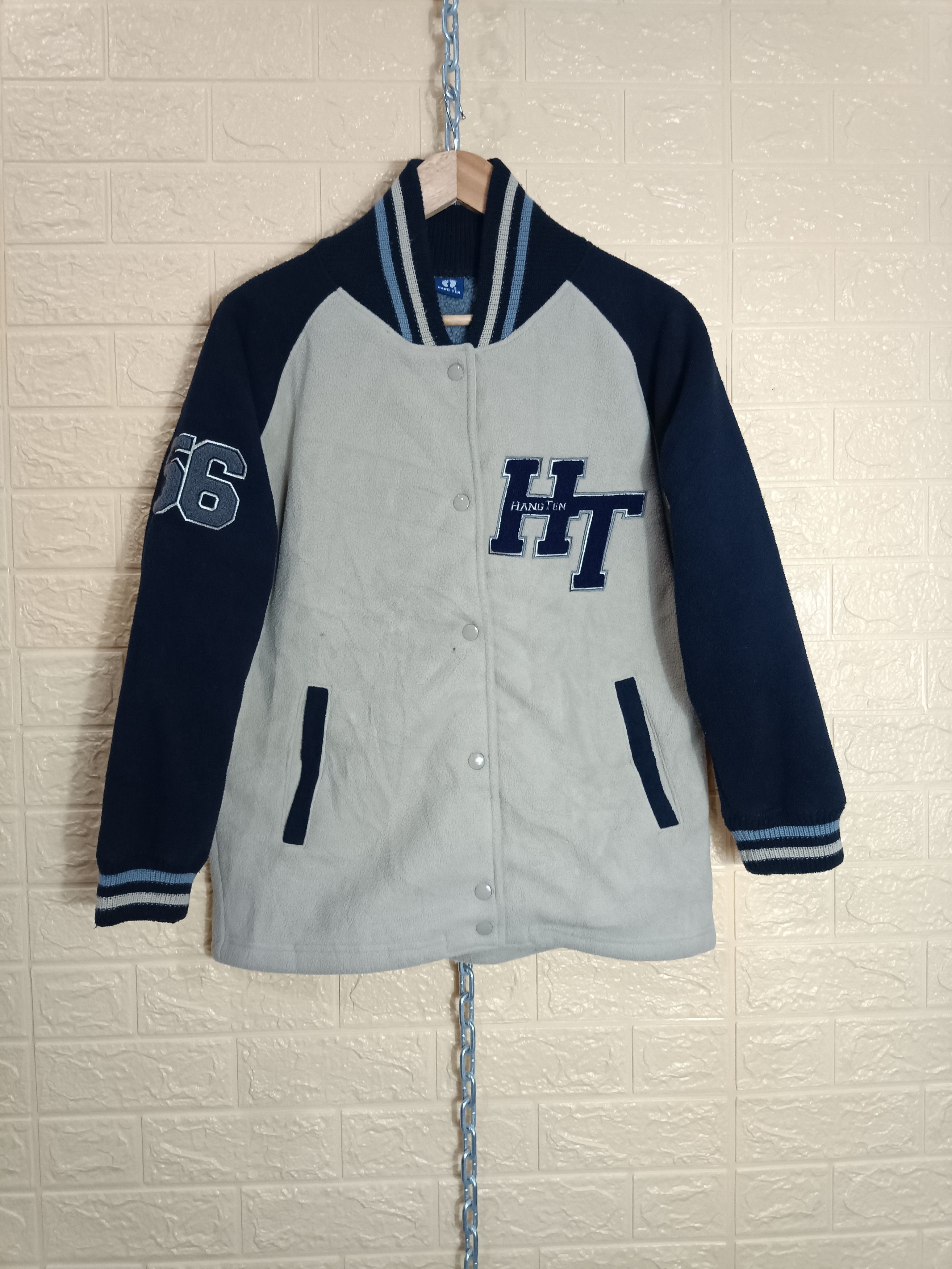 Hang Ten Hang Ten Varsity Jacket | Grailed