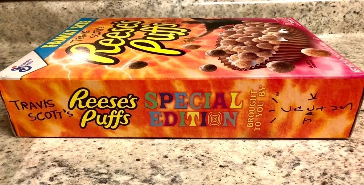 Travis Scott Travis Scott Reese's Puffs Family Size | Grailed