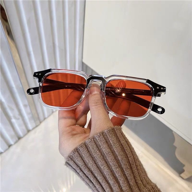 Designer × Streetwear × Vintage Vintage sunglasses with transparent ...