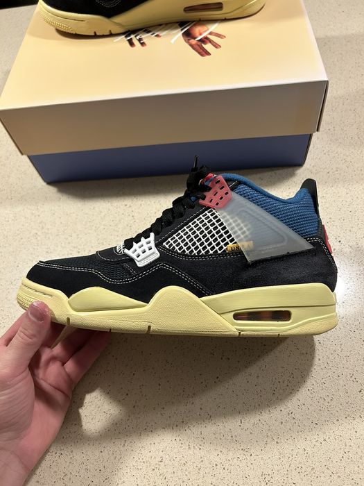 Union La Air Jordan Union LA Retro 4 Off Noir | Grailed