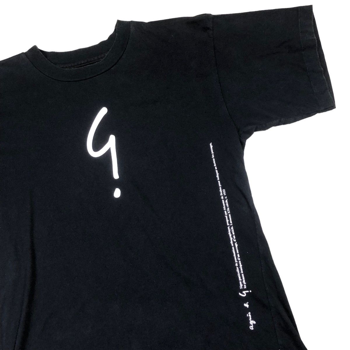 Vintage Vtg Agnes B. Point d’ironie Alcanter De Brahm Irony Tshirt ...