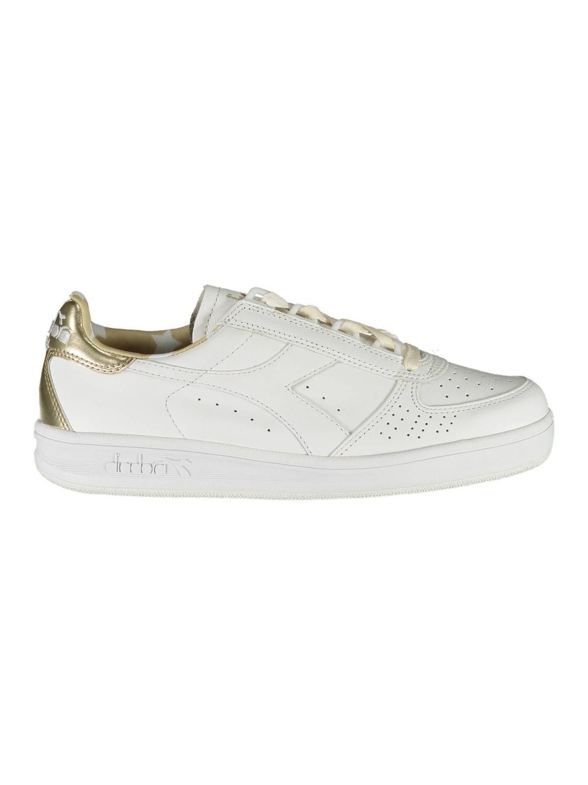 Diadora White Fabric Sneaker | Grailed