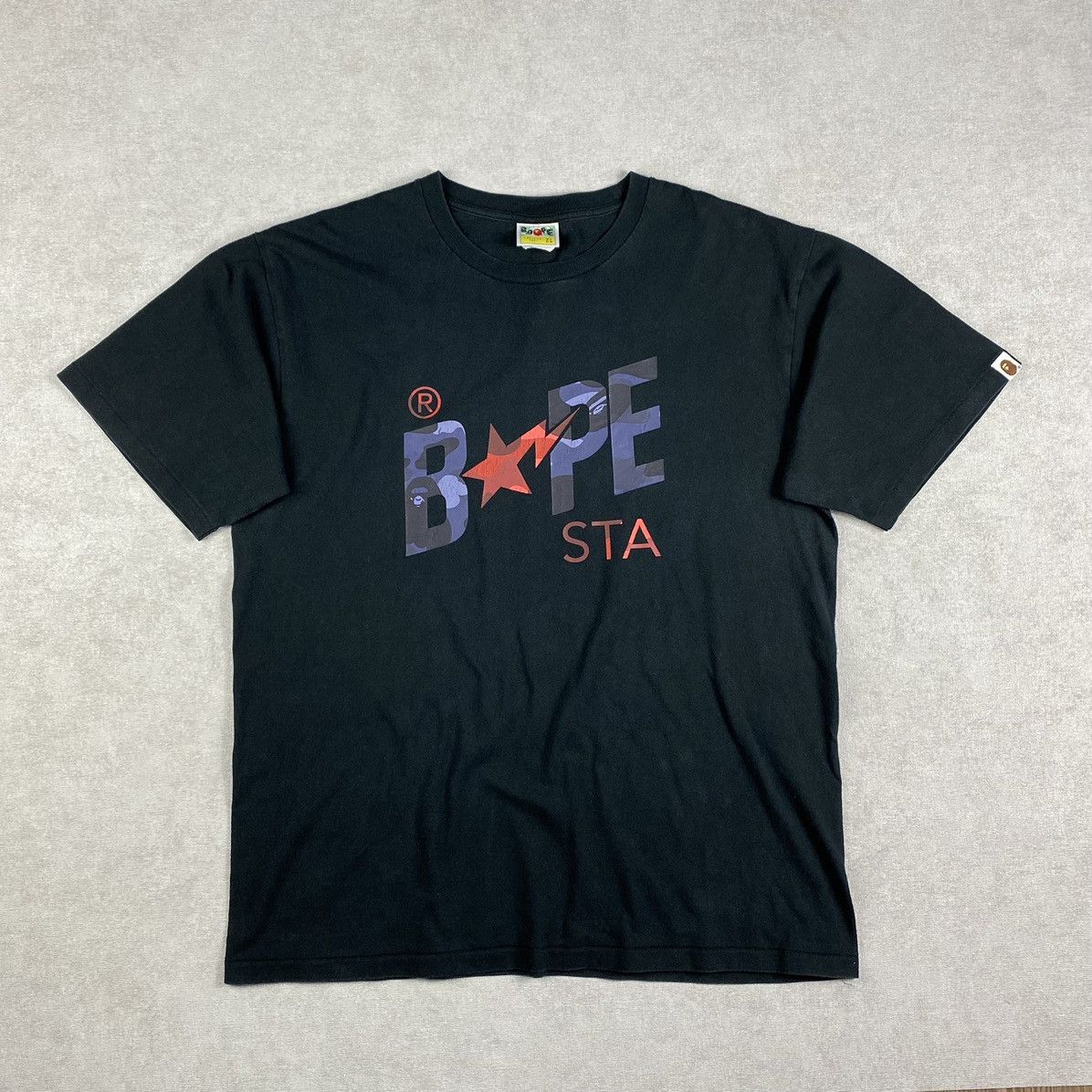 Bape Bape Bapesta t-shirt | Grailed
