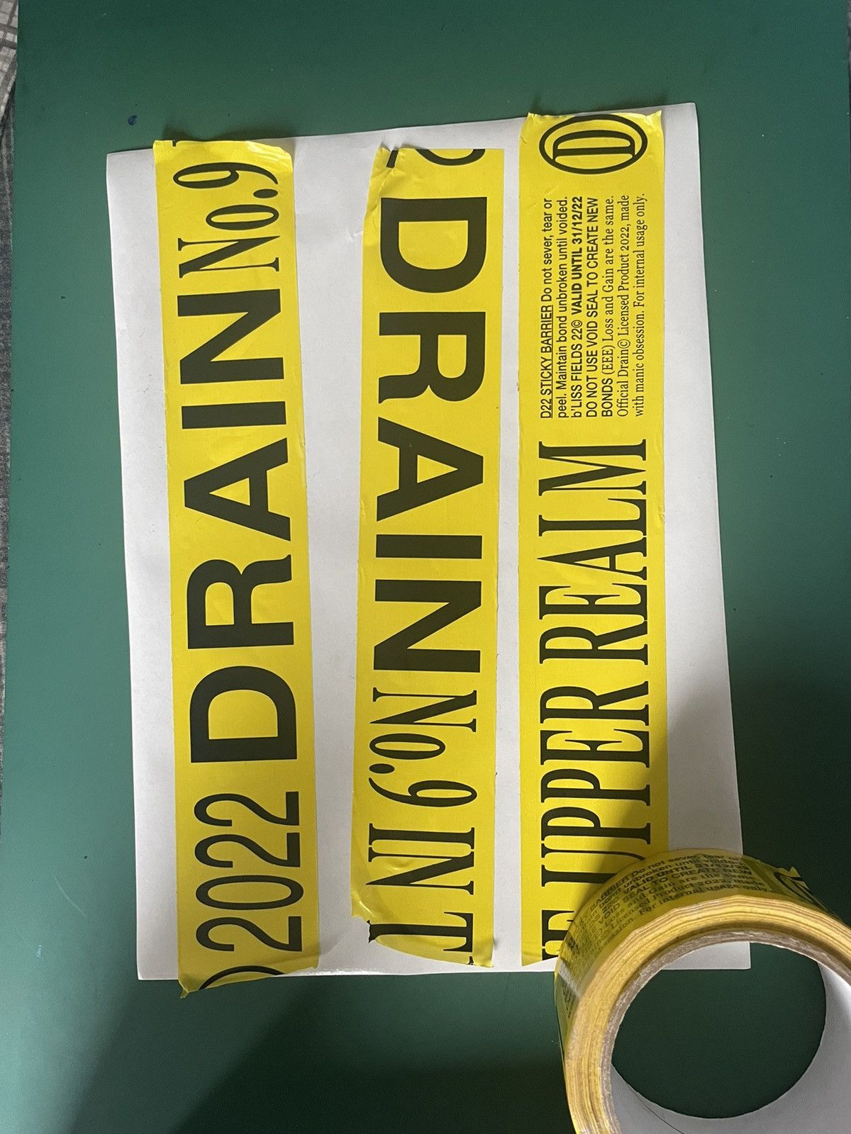 Drain Gang Drain Gang Upper realm tour tape | Grailed