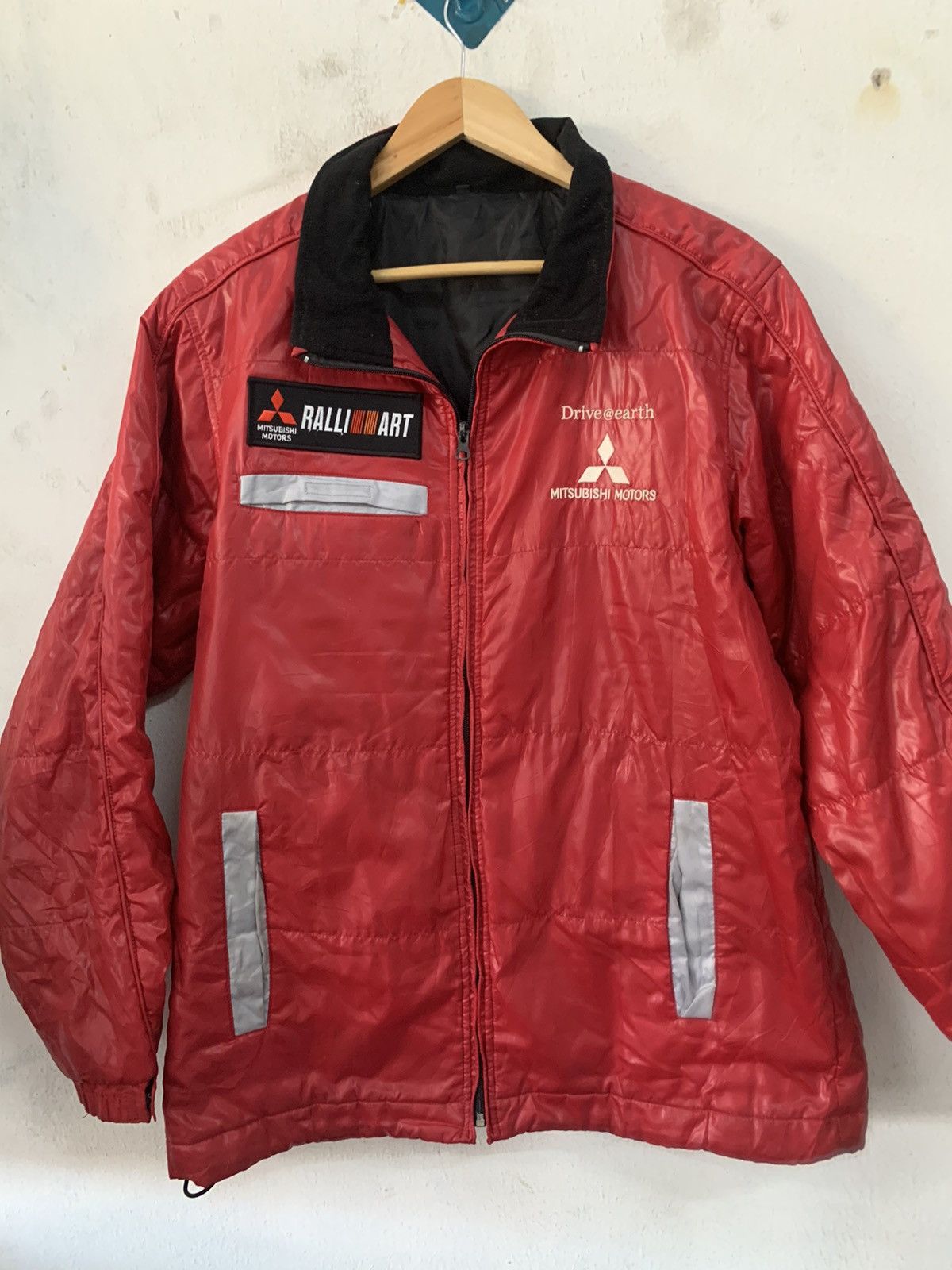 Racing × Vintage vintage ralliart puffer jacket | Grailed