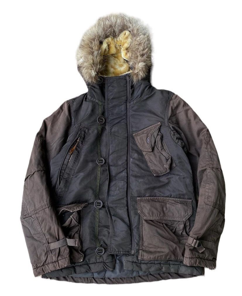 Hysteric Glamour JAPANESE TACTICAL MULTI POCKET JACKET RETRO PUNK STYLE ...