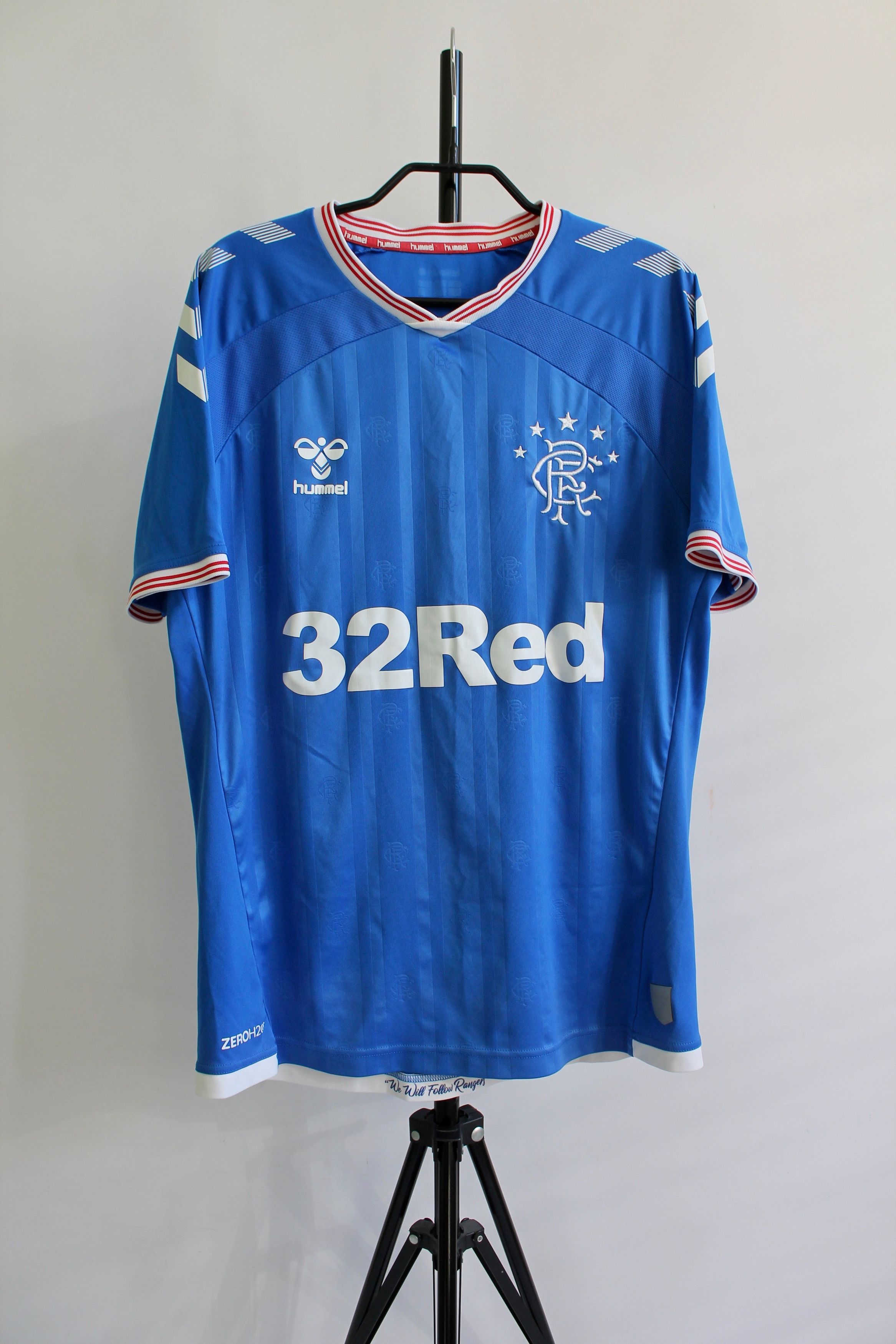 Vintage 2019 / 2020 Rangers Home Jersey Shirt Soccer Football | Grailed