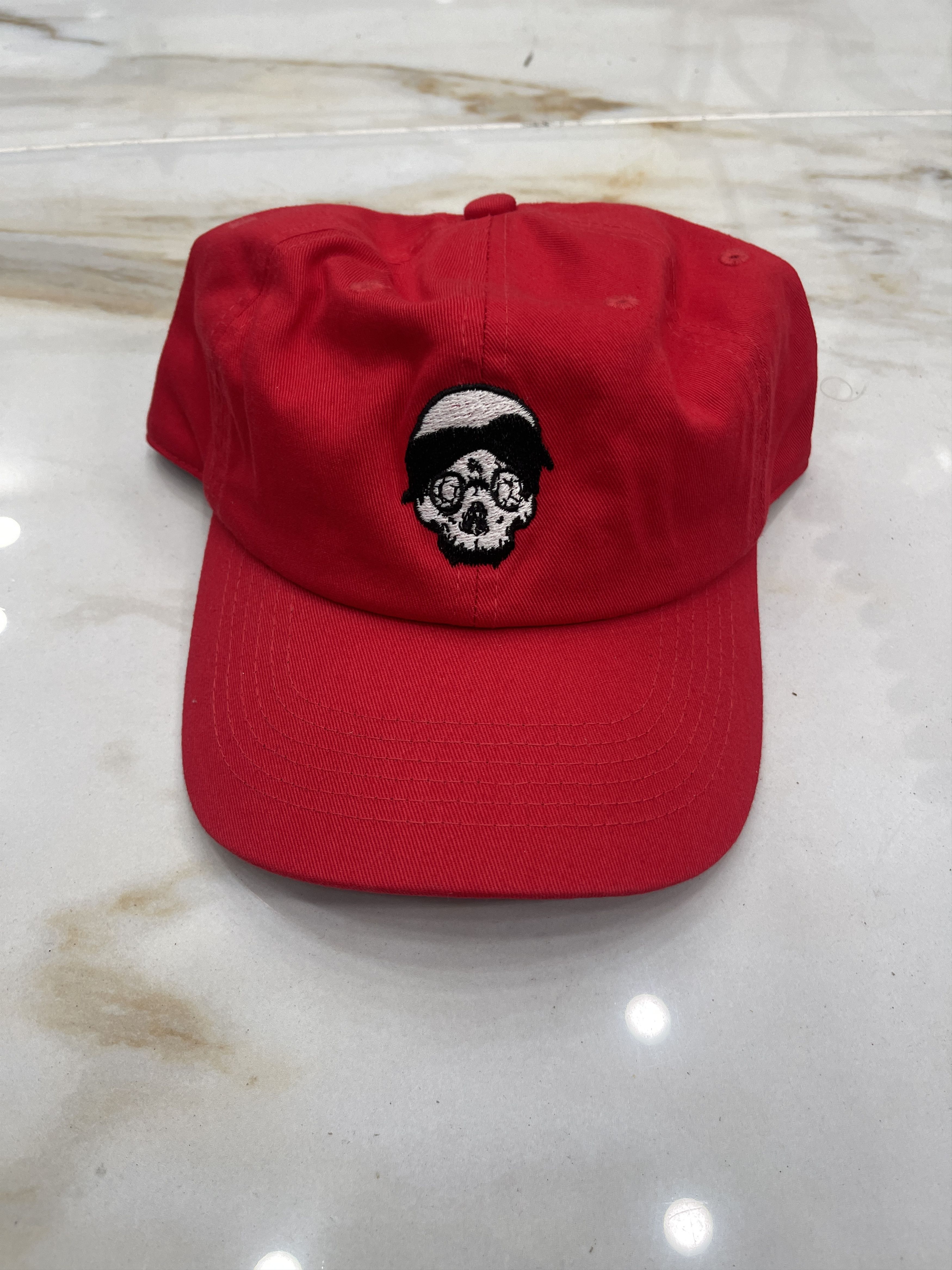 Fuck The Population G59 Suicideboys SKULL Red Strapback Dad Hat LA Tour ...