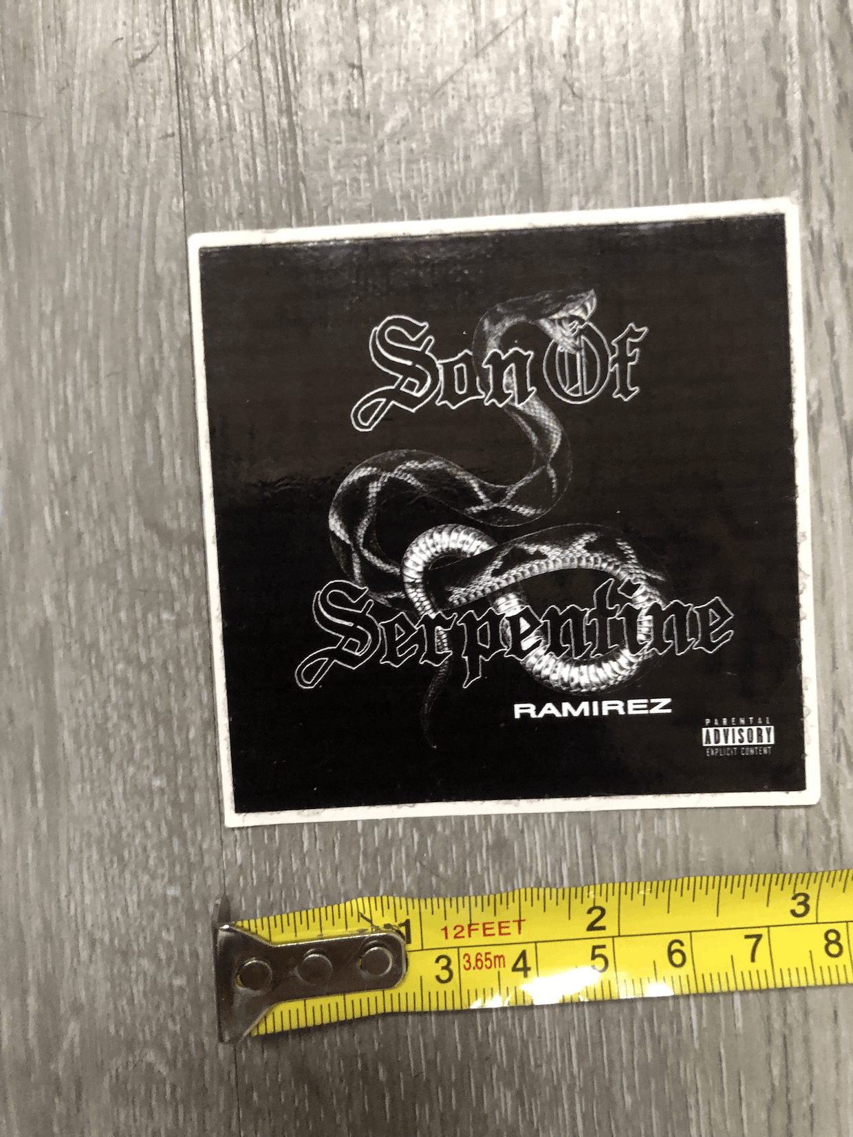 G59 Records 🐍 Ramirez SON OF SERPENTINE Album Cover Sticker | Grailed