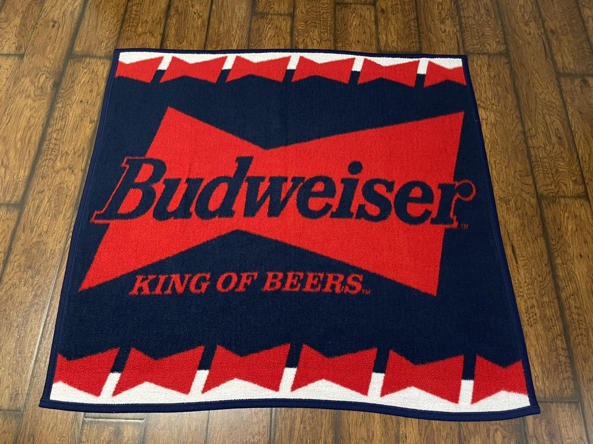 Vintage Budweiser throw blanket | Grailed