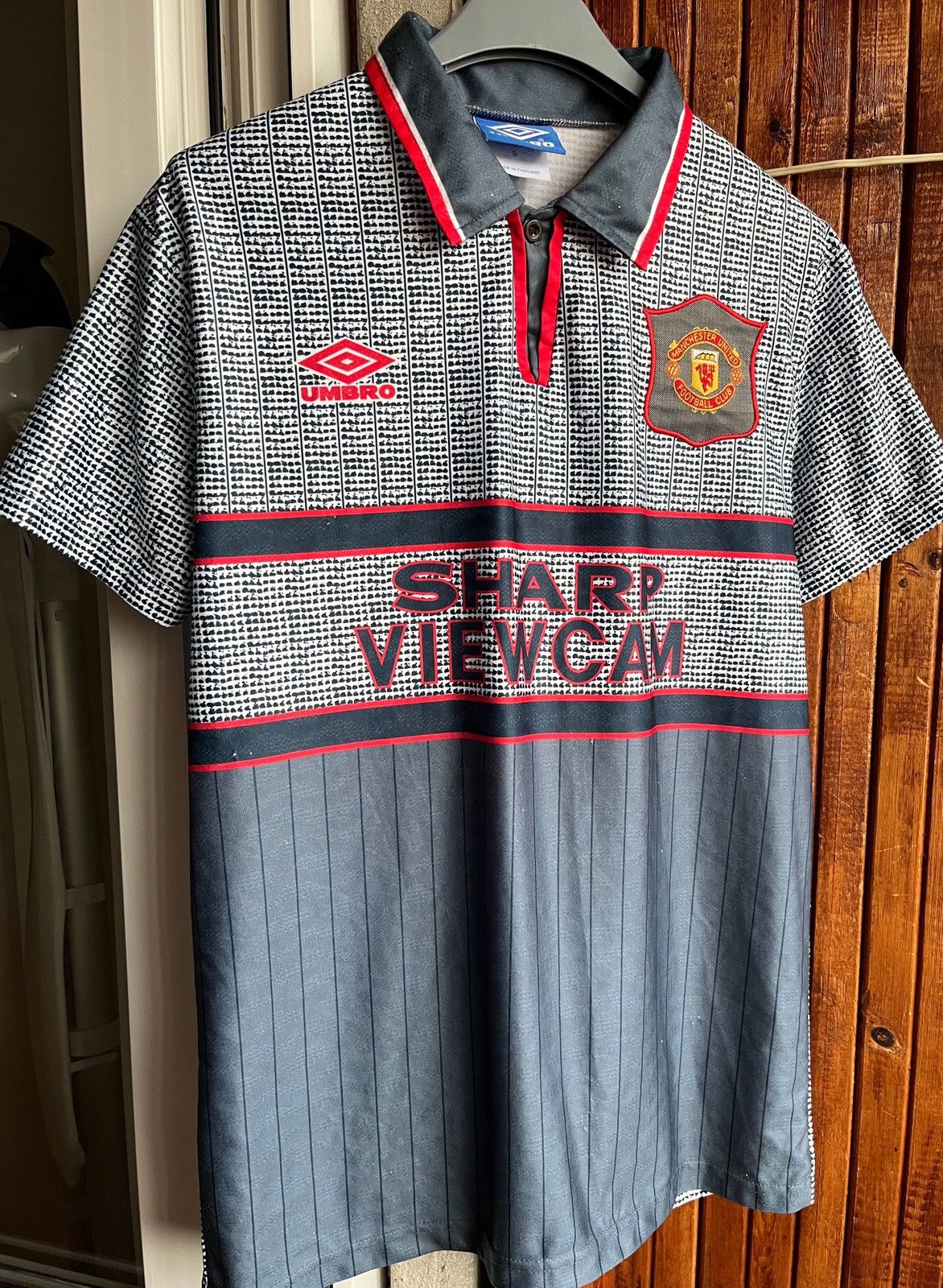 Vintage Vintage 80s Umbro Manchester United Sharp Soccer Jersey | Grailed