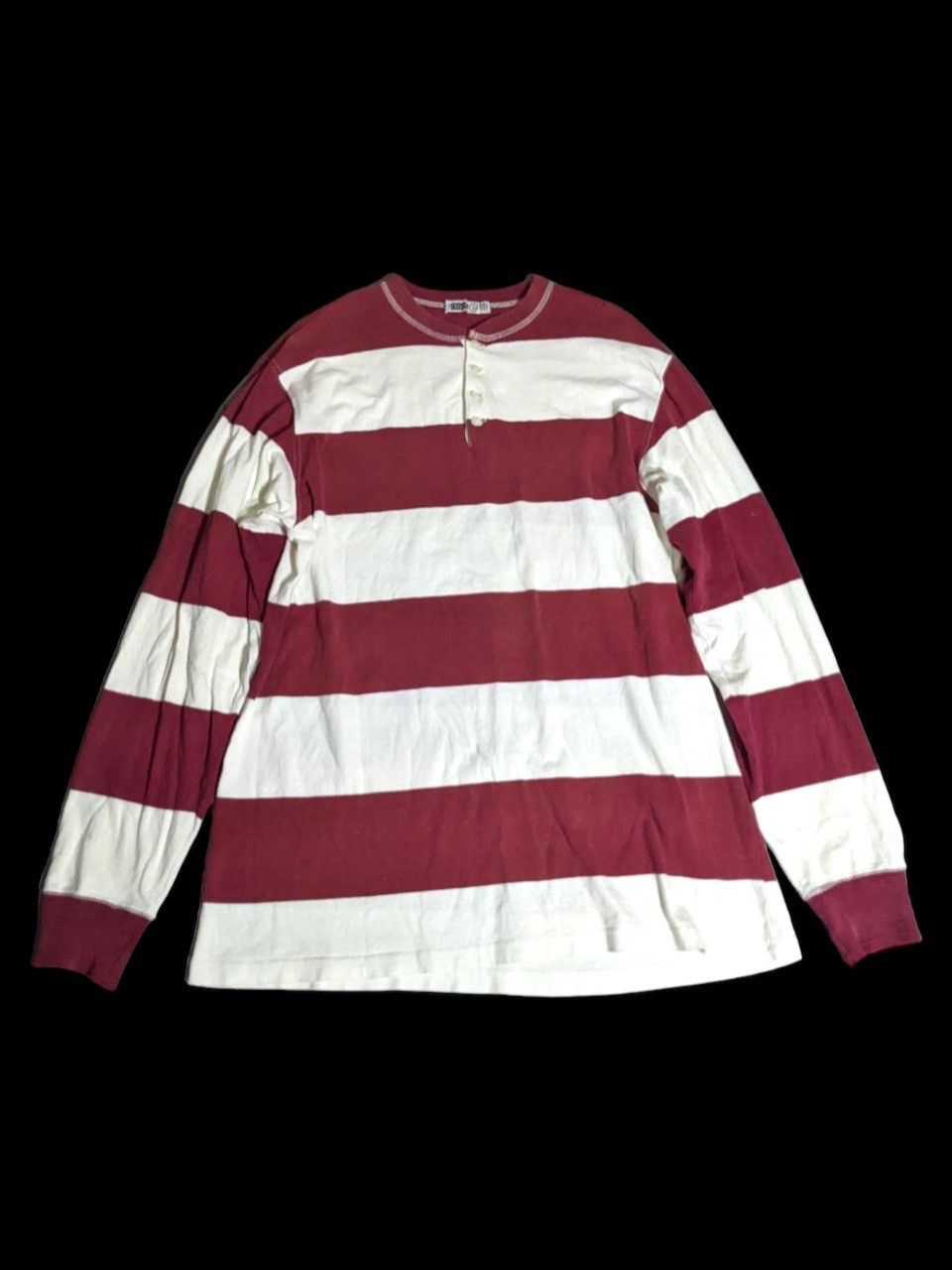 Goodenough 1998 ICONIC STREETWEAR HIROSHI FUJIWARA GDEH STRIPE SHIRT ...