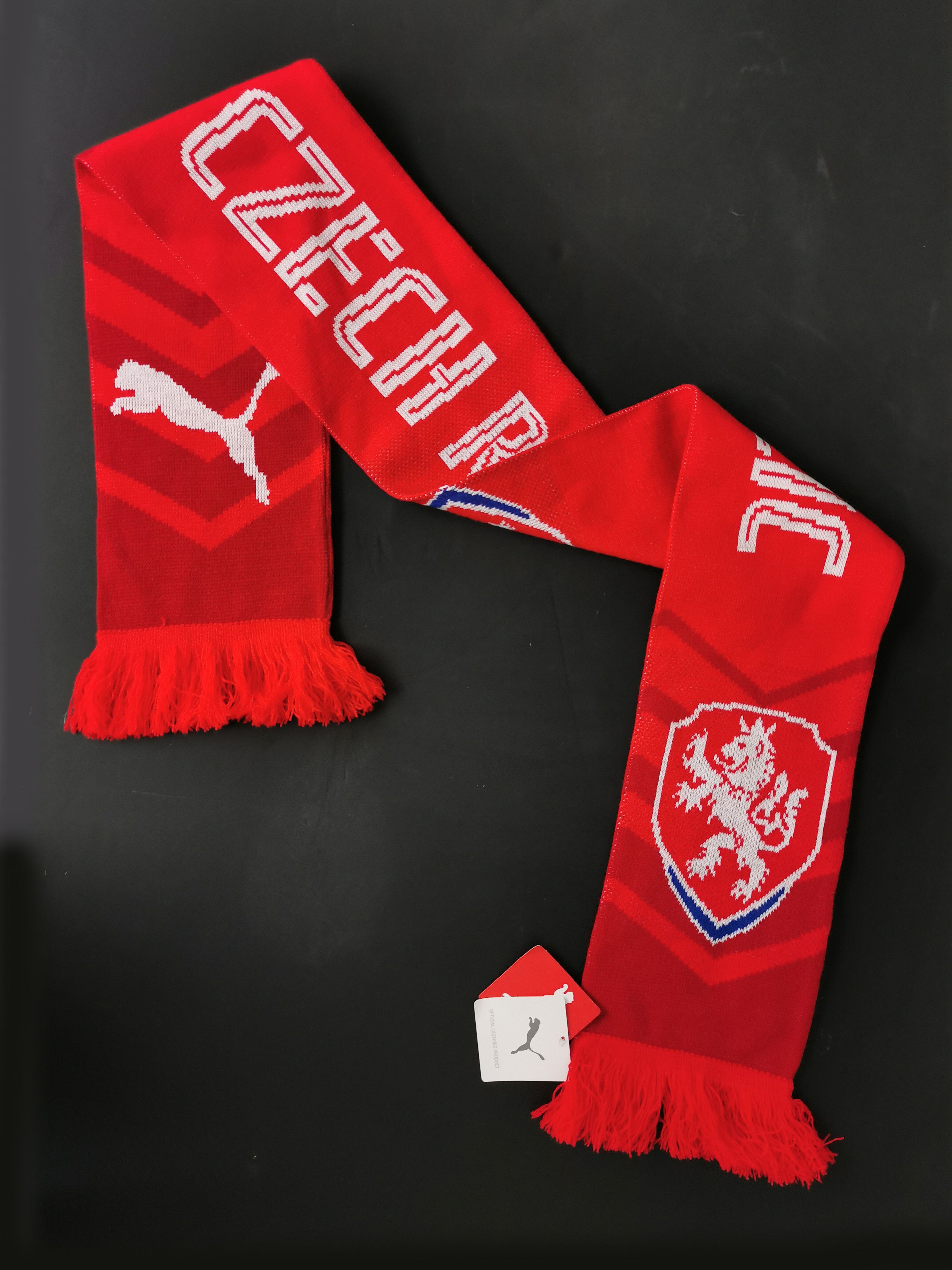 Puma Puma Czech Republic football scarf fan OS unisex BNWT | Grailed