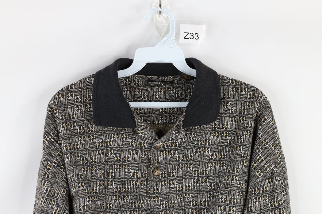 Vintage Vintage 90s Streetwear Long Sleeve Tony Soprano Polo Shirt ...