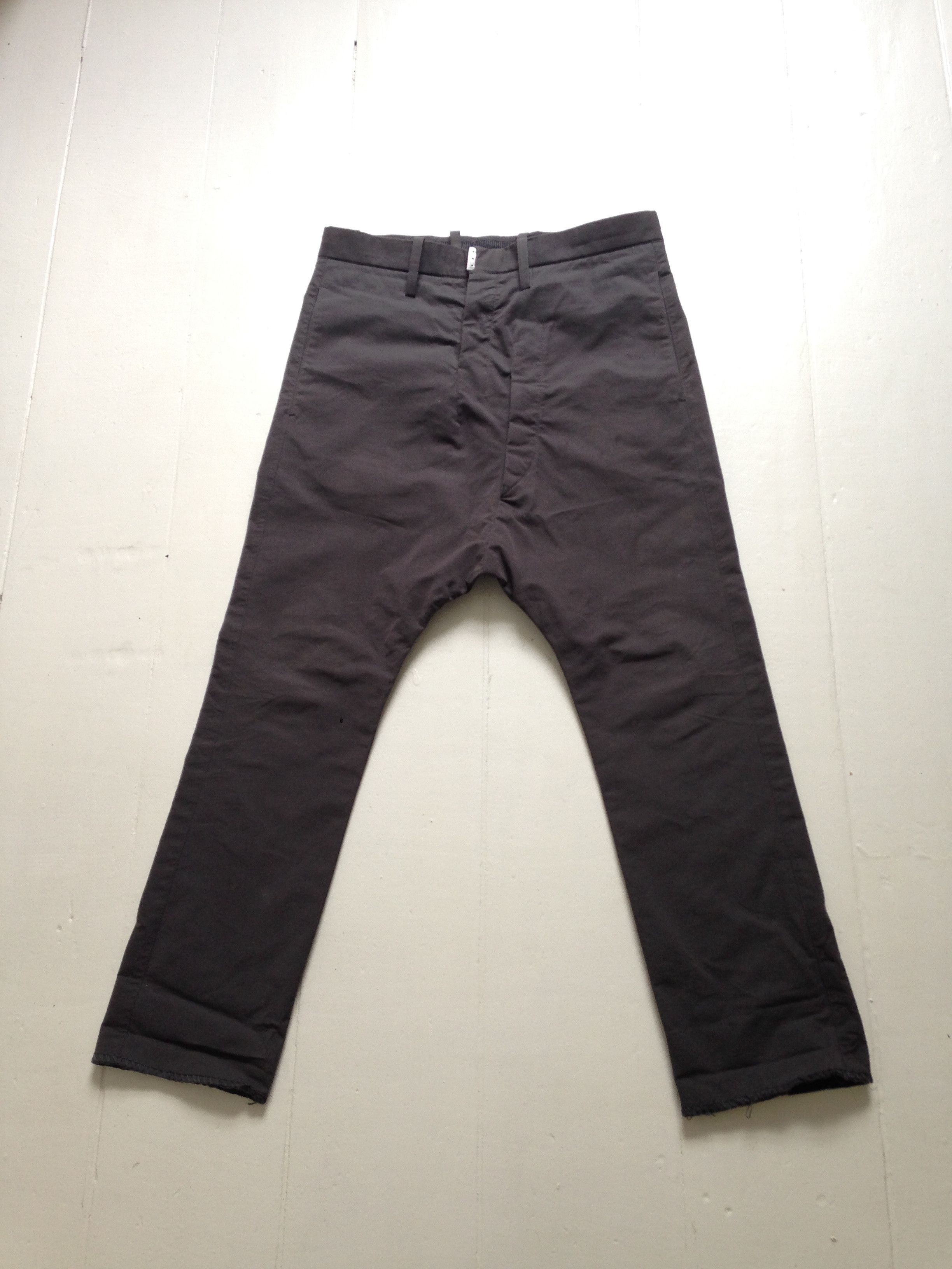 Carol Christian Poell LOW CROTCH DEAD END FLY PANTS | Grailed