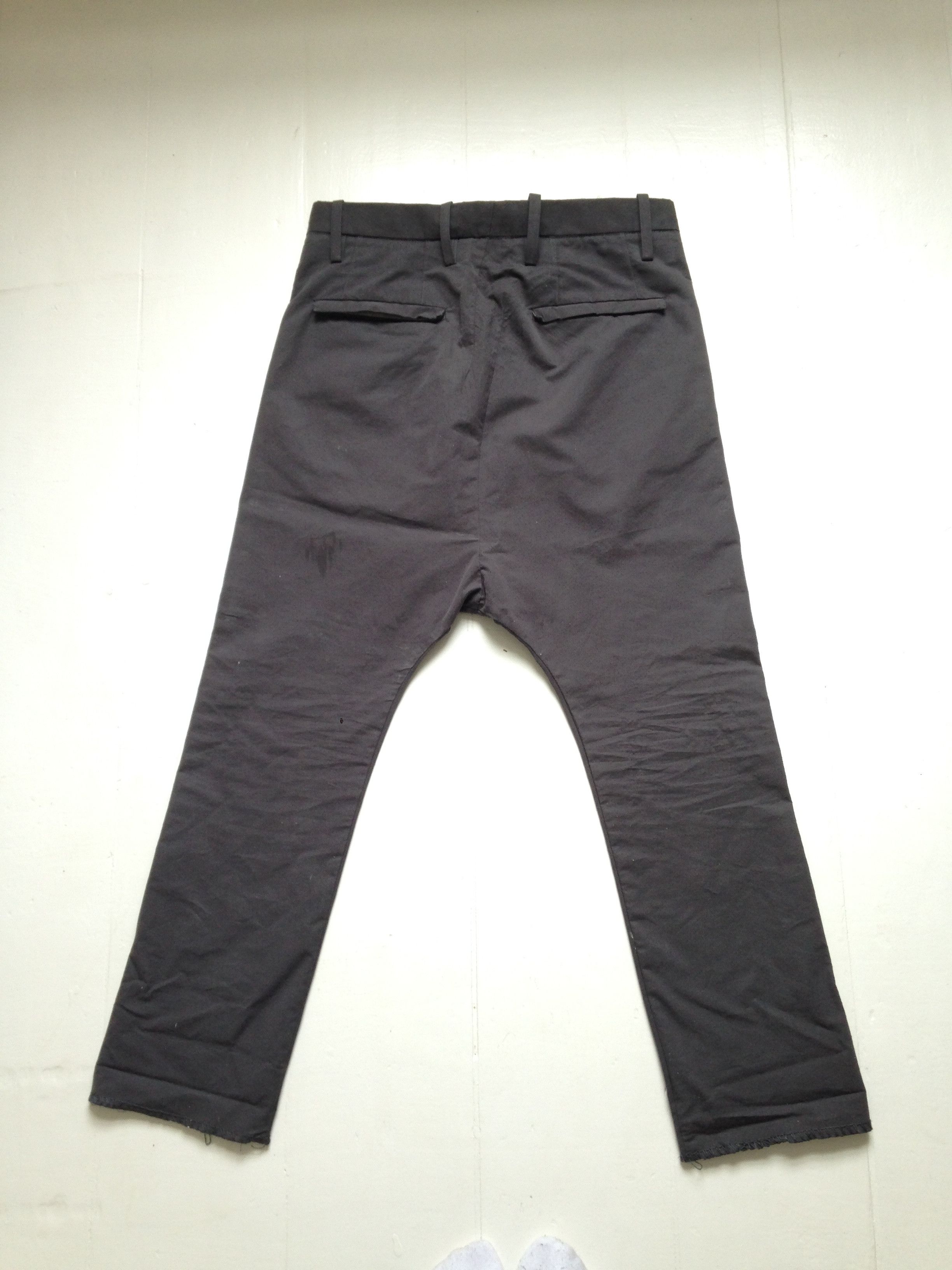 Carol Christian Poell LOW CROTCH DEAD END FLY PANTS | Grailed