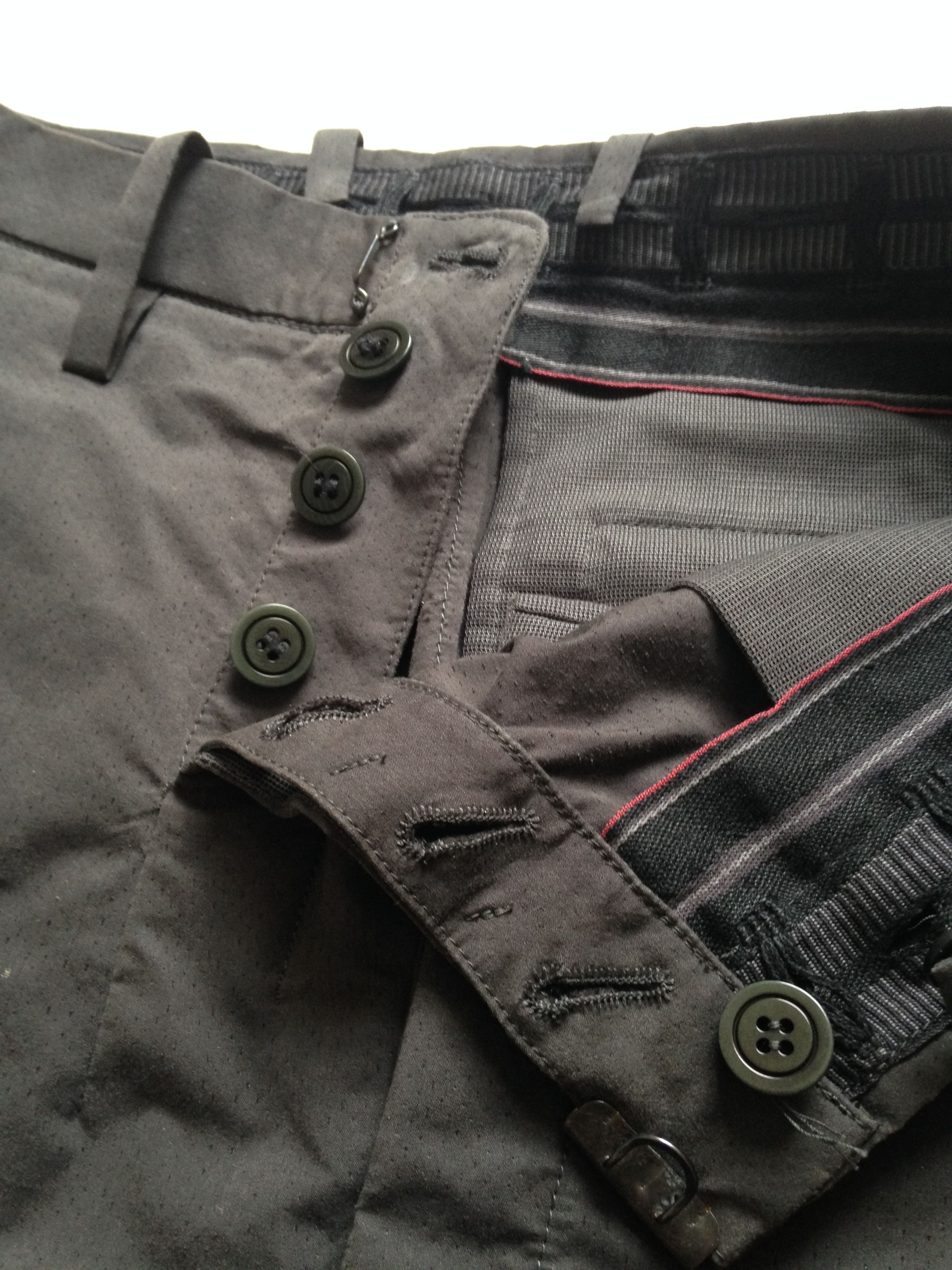 Carol Christian Poell LOW CROTCH DEAD END FLY PANTS | Grailed