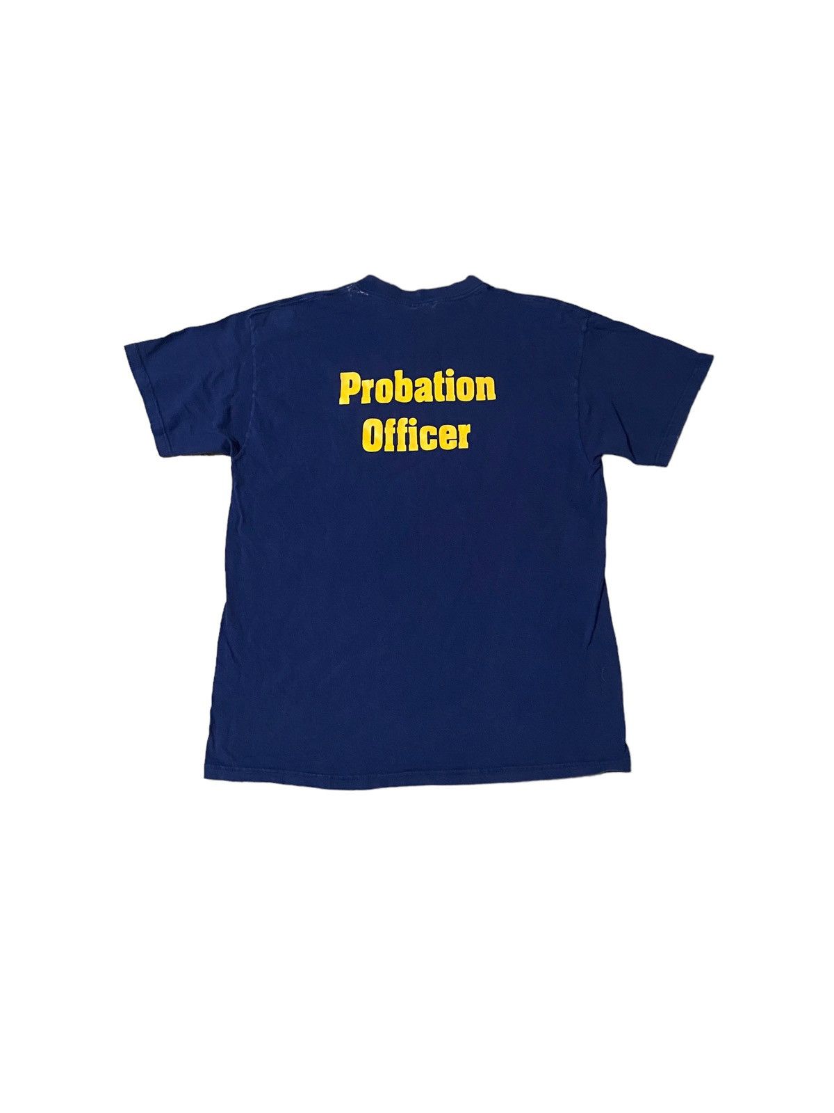 Streetwear × Vintage Vintage Probation Officer T-shirt 90s | Grailed