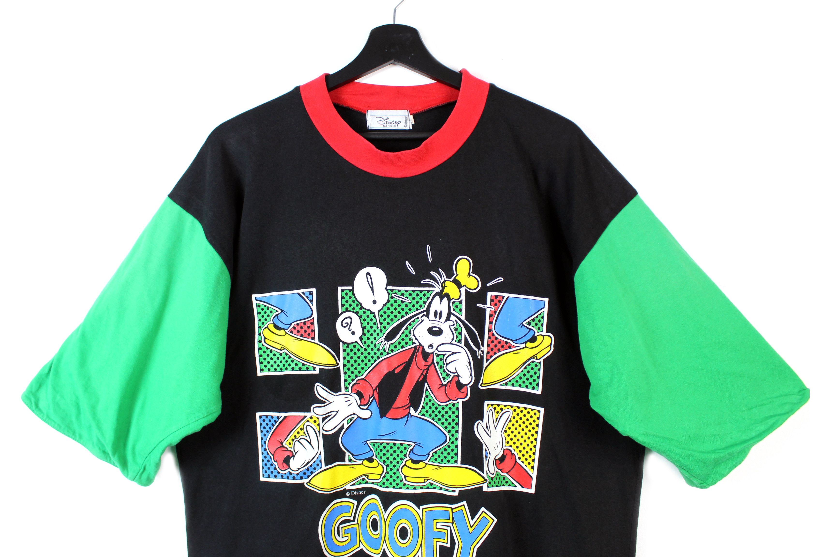 Vintage 90s vintage Disney Fashions GOOFY t-shirt tshirt tee OG | Grailed