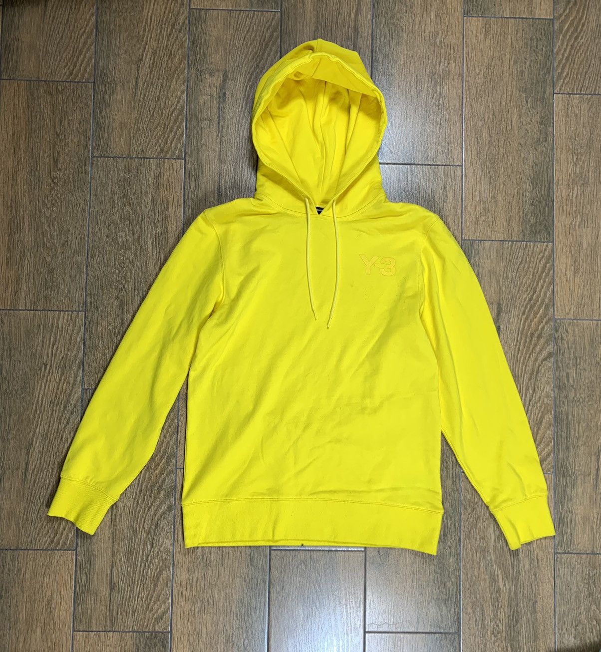 Adidas × Y-3 × Yohji Yamamoto Adidas Y-3 Yoshi Yamamoto yellow hoodie | Grailed