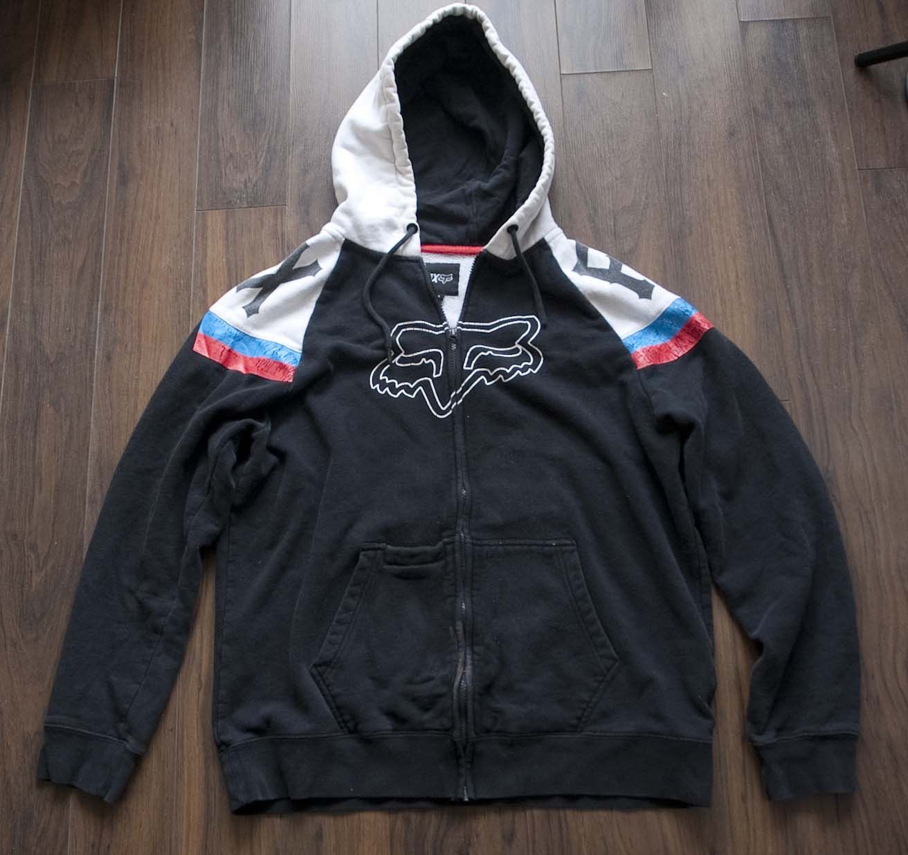 Fox Racing × Streetwear Fox Racing Hoodie Full Zip Size L | Grailed