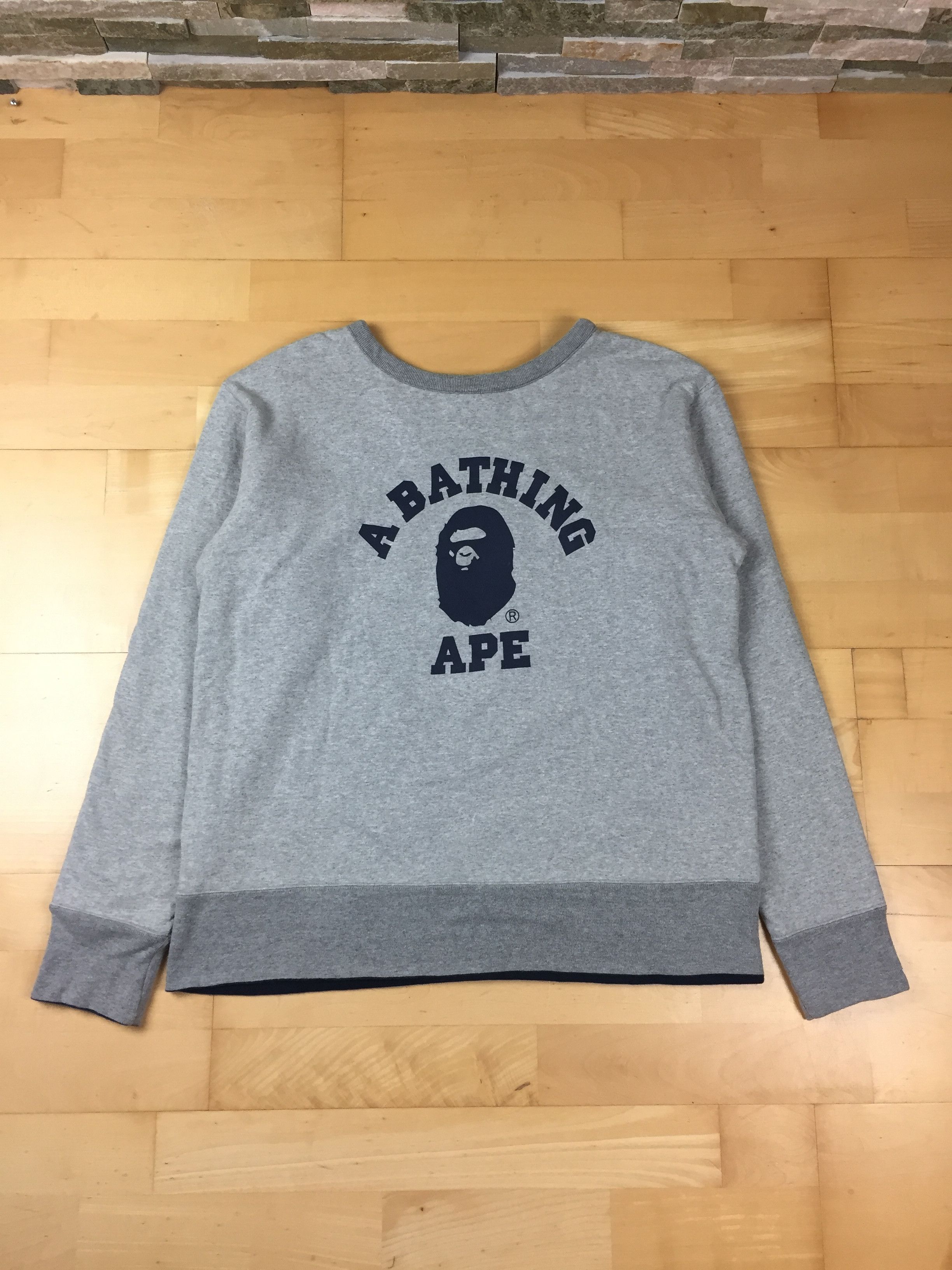 Bape Bape Reversable 4 Logo Sweater | Grailed
