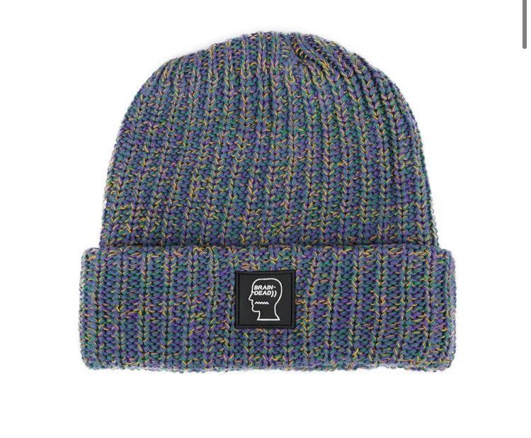 Brain Dead × Hypebeast × Streetwear BRAIN DEAD LogoHead Beanie | Grailed
