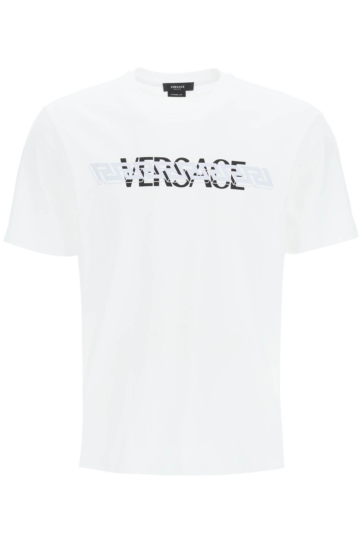 Versace Versace mitchel fit t-shirt with greca and logo | Grailed