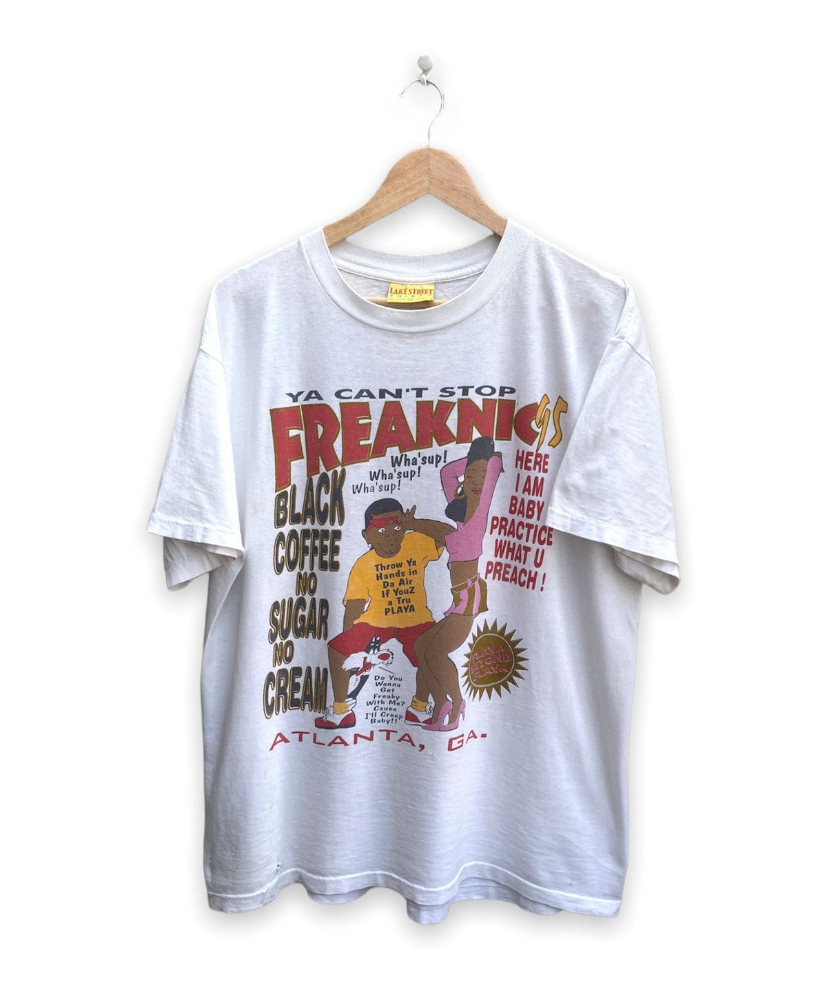 Made In Usa × Rap Tees × Vintage Vintage Freaknik 1995 Tees | Grailed