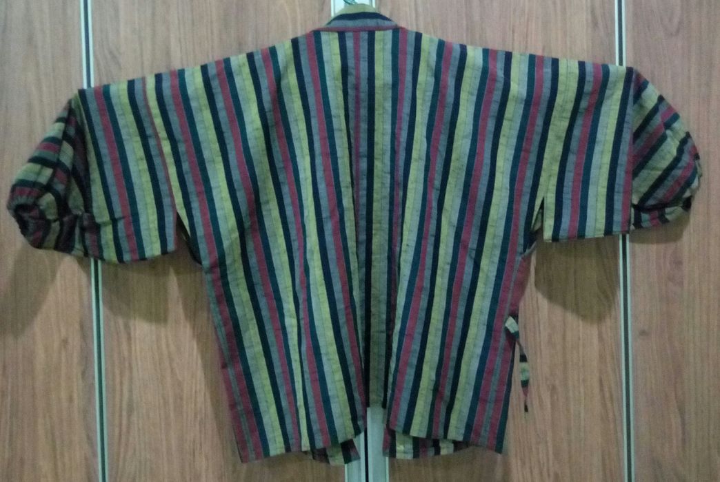 Japanese Brand Haori Wool Stripes Design Kimono Yukata | Grailed