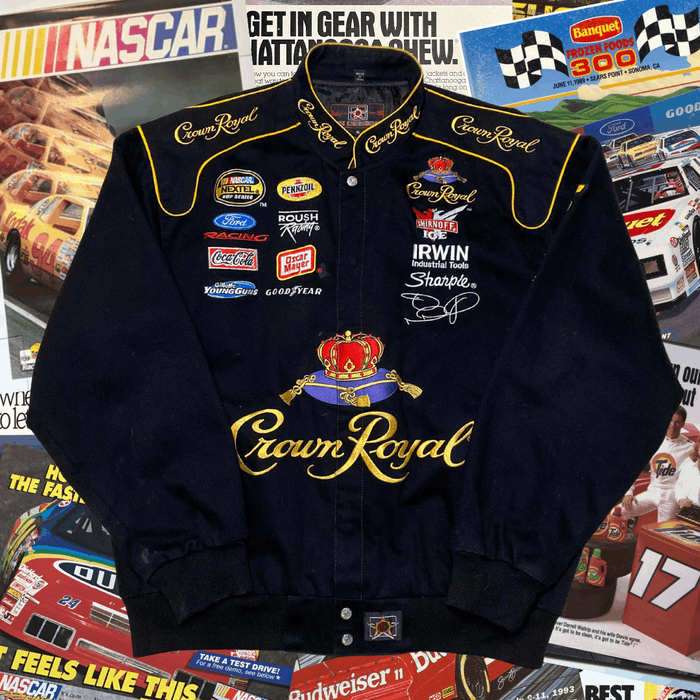 Vintage Nascar Crown Royal Racing Jacket | Grailed