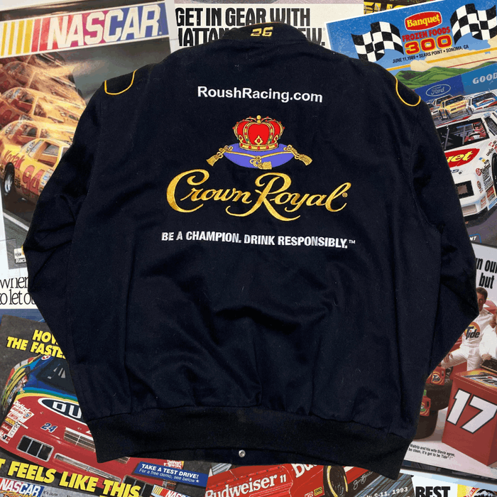 Vintage Nascar Crown Royal Racing Jacket | Grailed