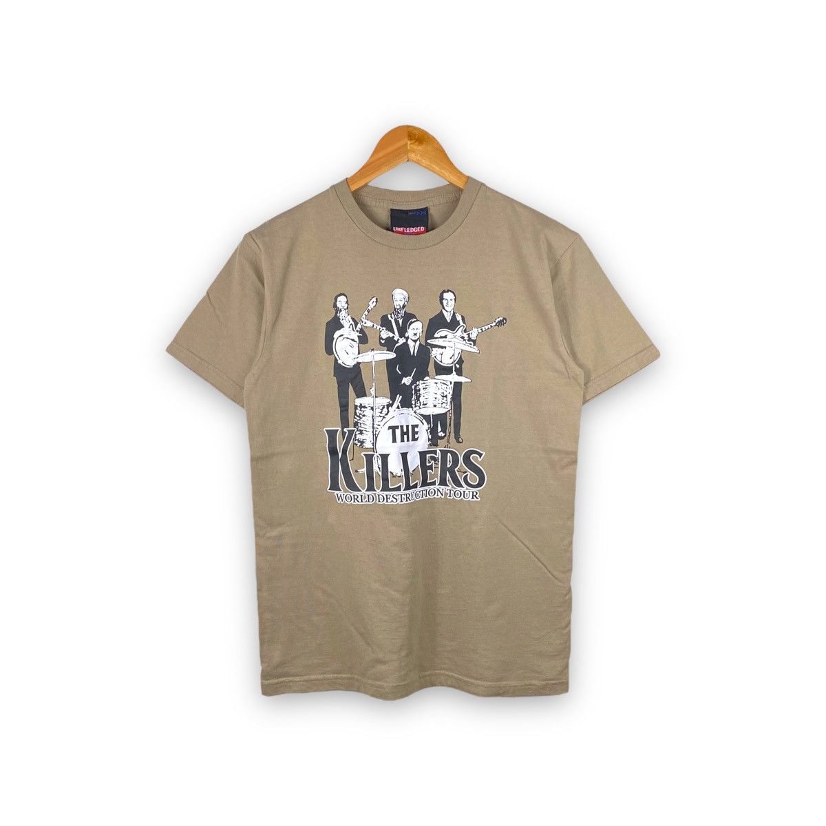 Vintage THE KILLERS BAND T SHIRT WORLD DESTRUCTION TOUR | Grailed