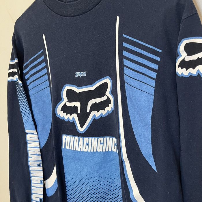 Vintage Vintage Fox Racing Motocross Jersey Supercross M Blue | Grailed