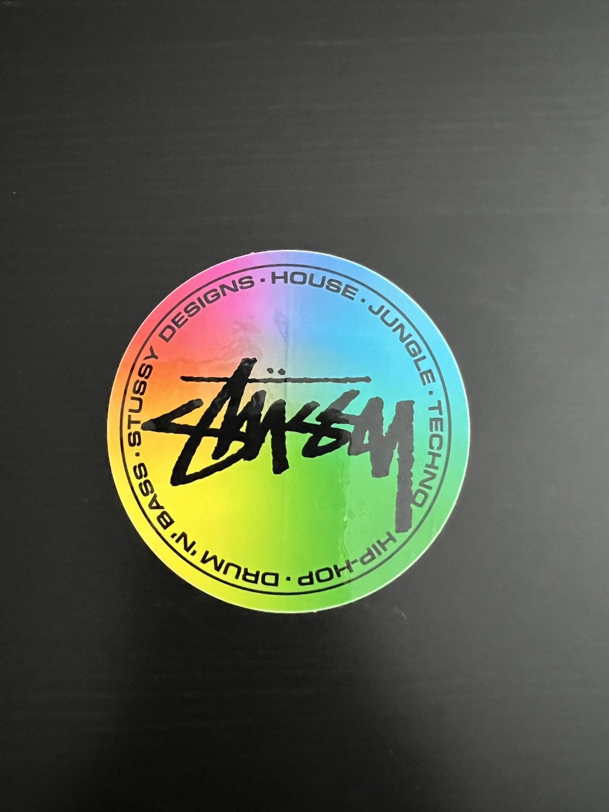 Stussy Stüssy Multicolor Music Sticker | Grailed