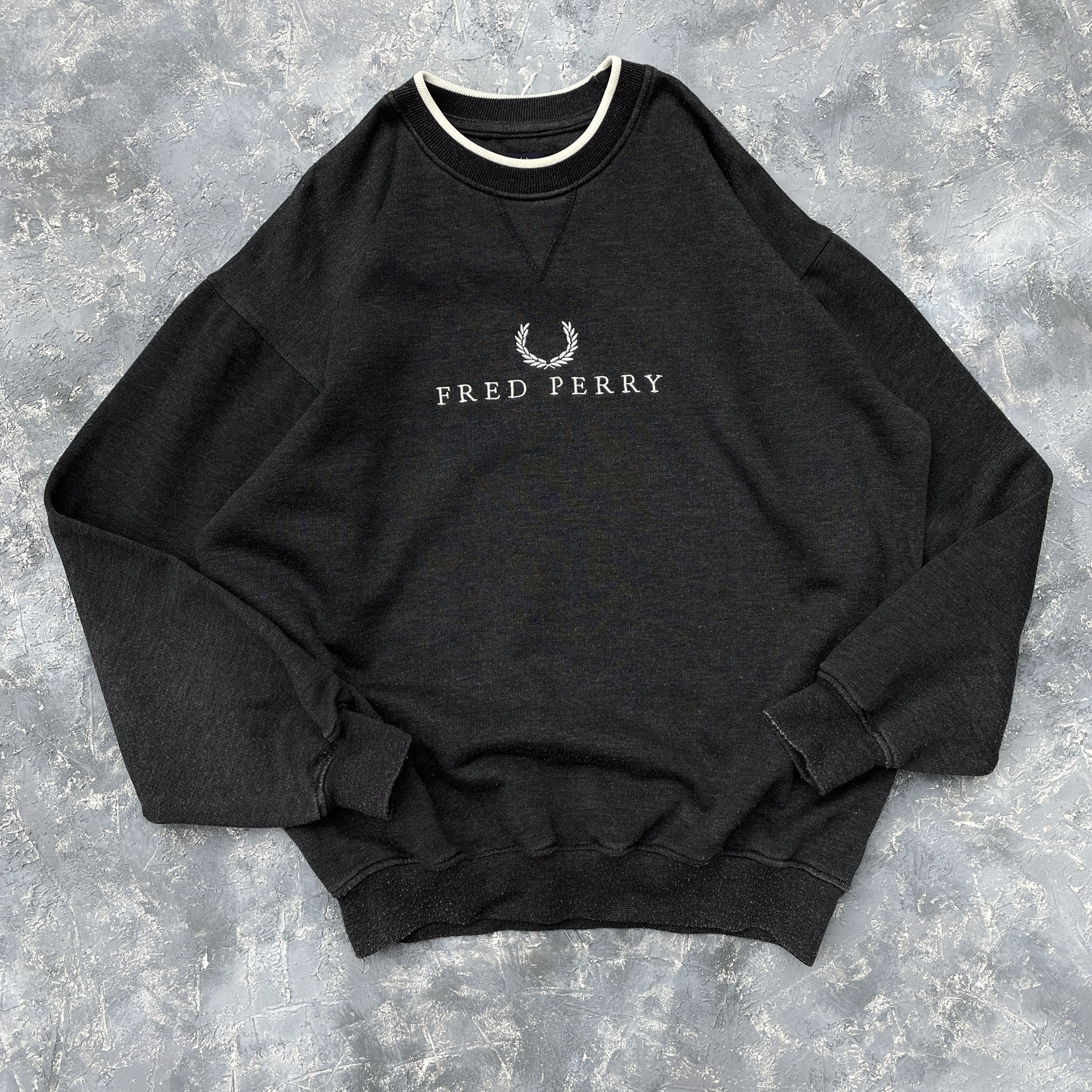 Fred Perry × Streetwear × Vintage Vintage 90s Fred Perry Sweatshirt ...