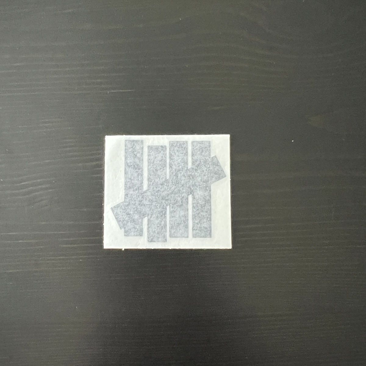 Undefeated Undefeated Logo Sticker Decal Mini Black | Grailed